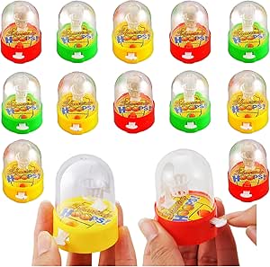 Amazon.com: PowerTRC 12 Pcs Mini Basketball Shooting Games Toys, Finger ...