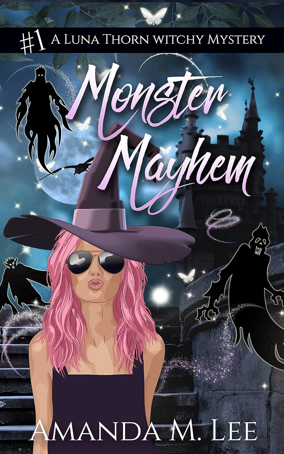 Amazon.com: Monster Mayhem (A Luna Thorn Witchy Mystery Book 1) eBook : Lee, Amanda M.: Kindle Store