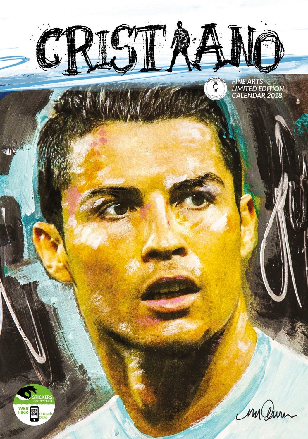Cristiano Ronaldo Calendar - Calendars 2017 - 2018 Wall Calendars ...