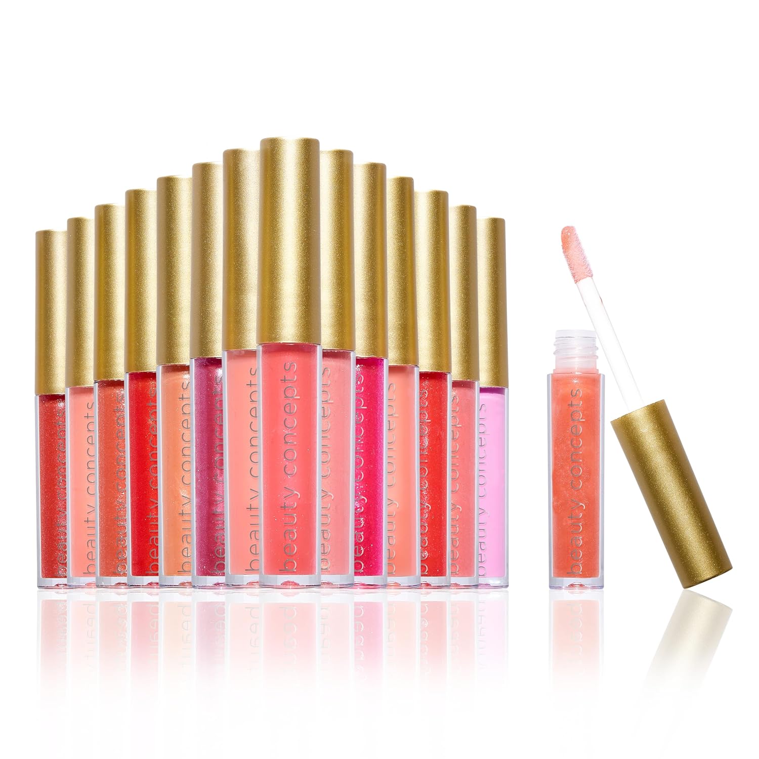 Amazon.com : Beauty Concepts Lip Gloss Collection – Shimmering, Glossy ...