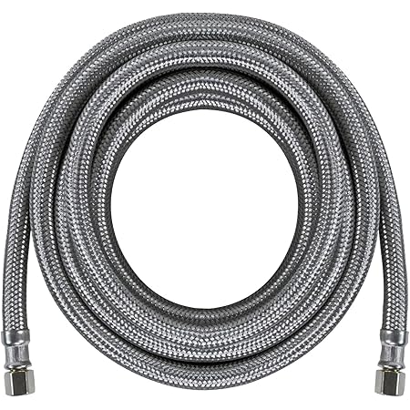 Amazon.com: Shark Industrial 15FT (180 inch) Stainless Steel Braided ...