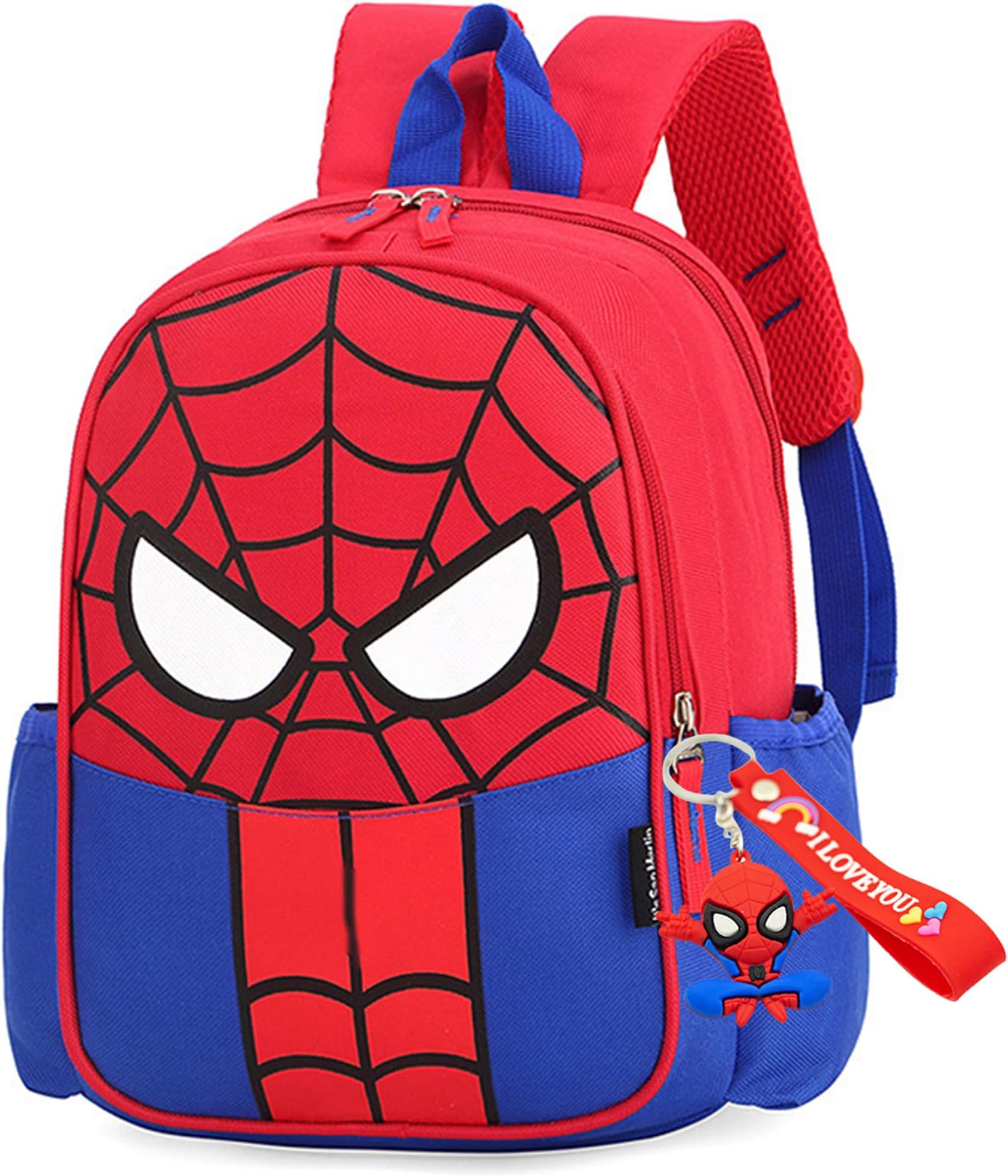 Amazon.com | Marvel Spiderman 16" Backpack for Boys Set - Bundle ...