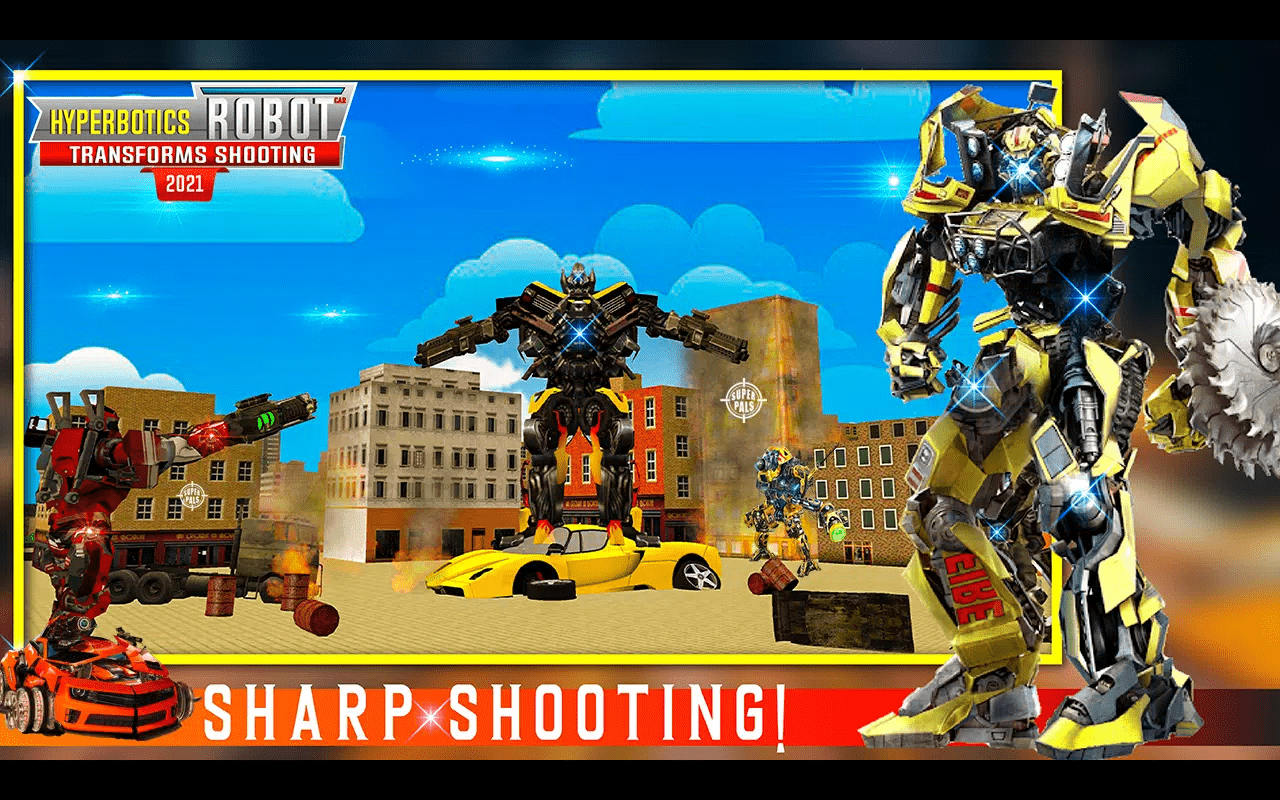 HyperBotic: Robot Car, Transforms, Robot Truck, Storymode - App on ...