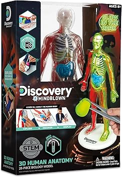 discovery mindblown - Human Anatomy Kit Glow In The Dark - Teaching ...