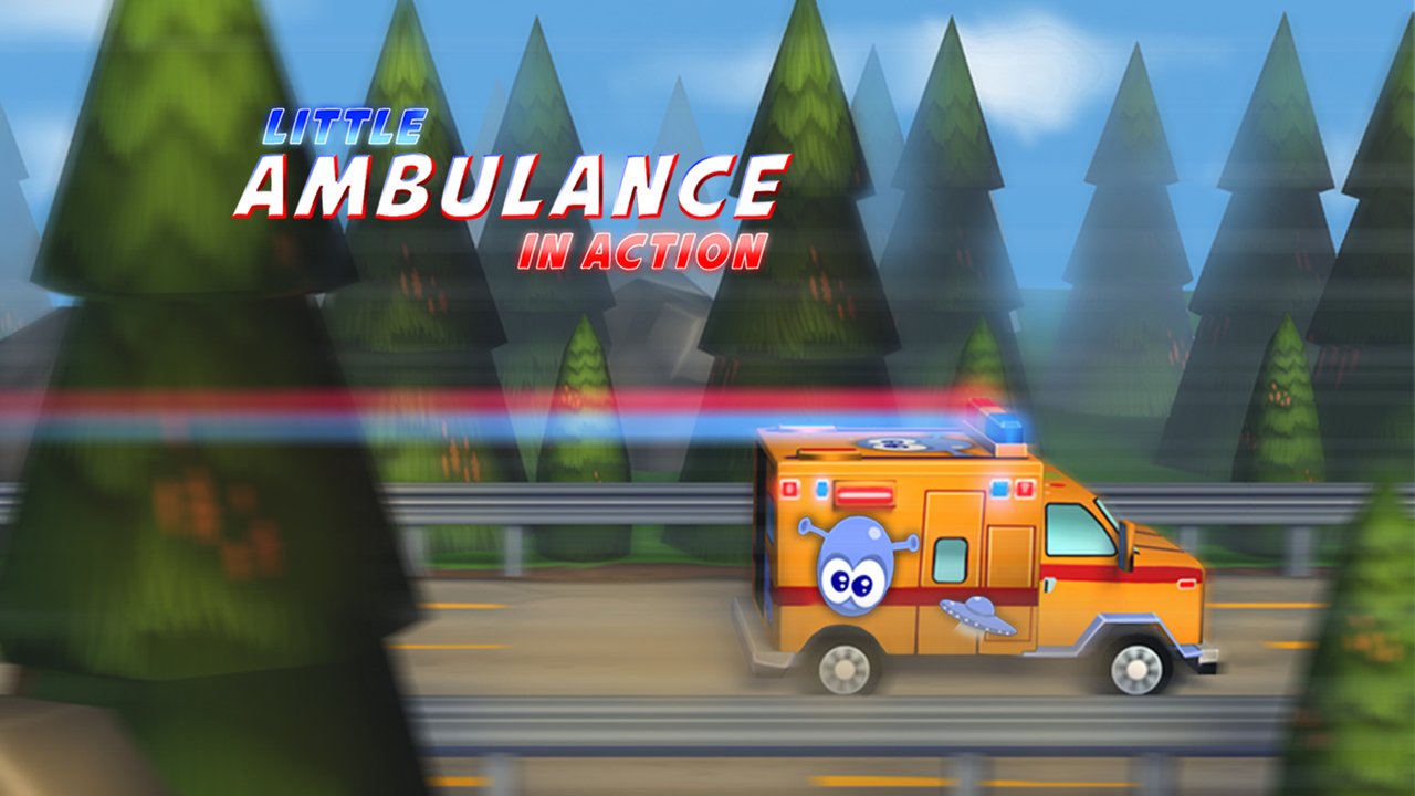 Little Ambulance in Action Kids: 3D Fun Exciting Driving for Kids with ...