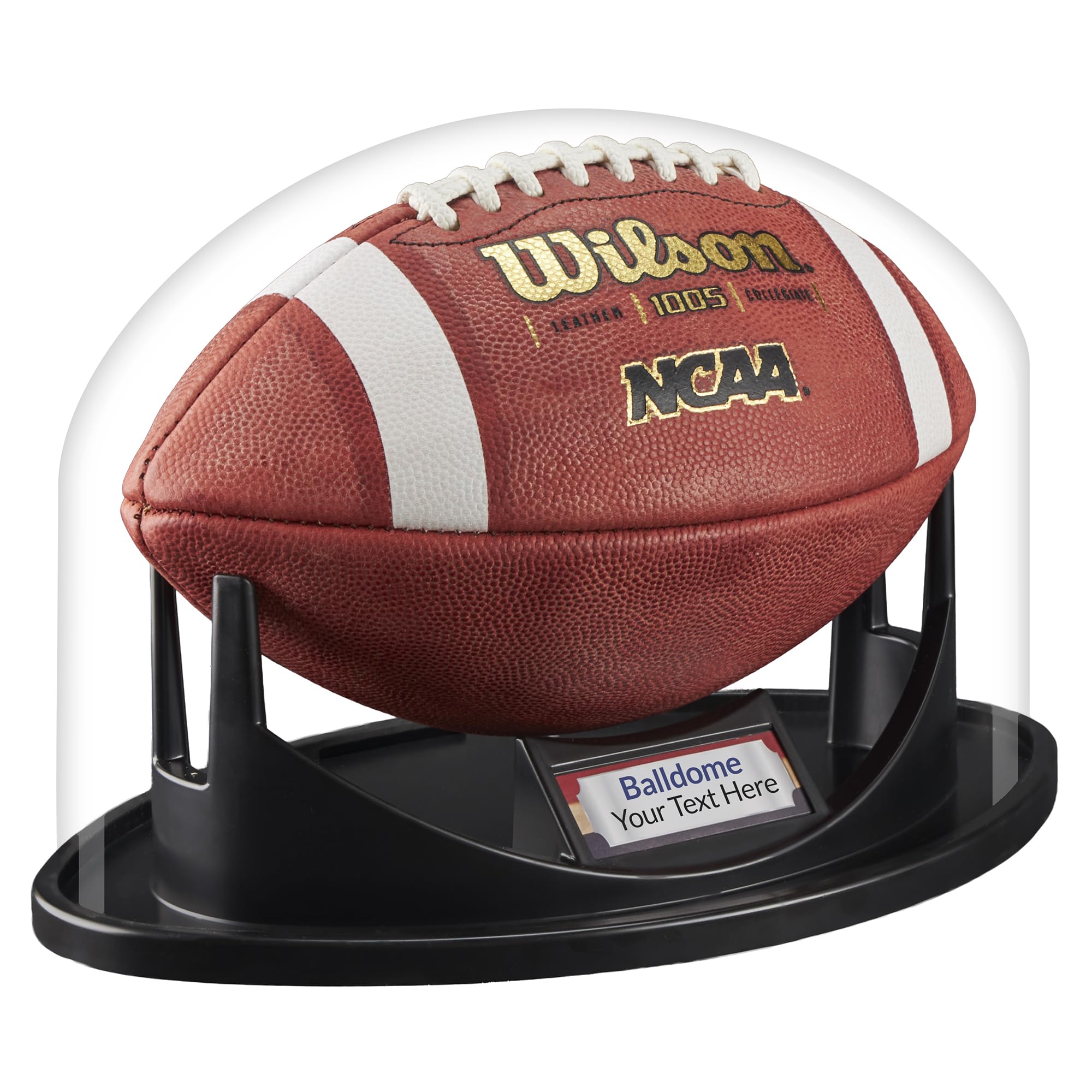 Football Display Case With Photo
