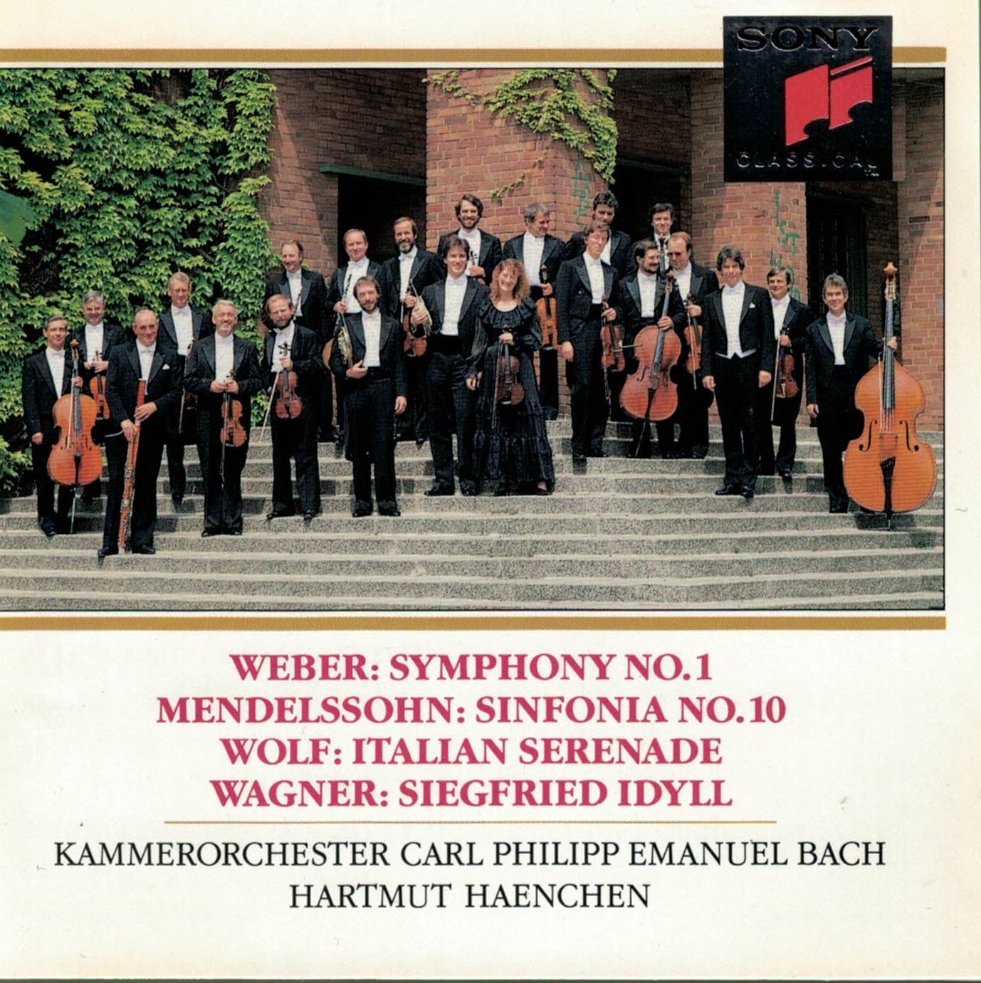 Felix Mendelssohn, Richard Wagner, Carl Maria von Weber, Hugo Wolf ...