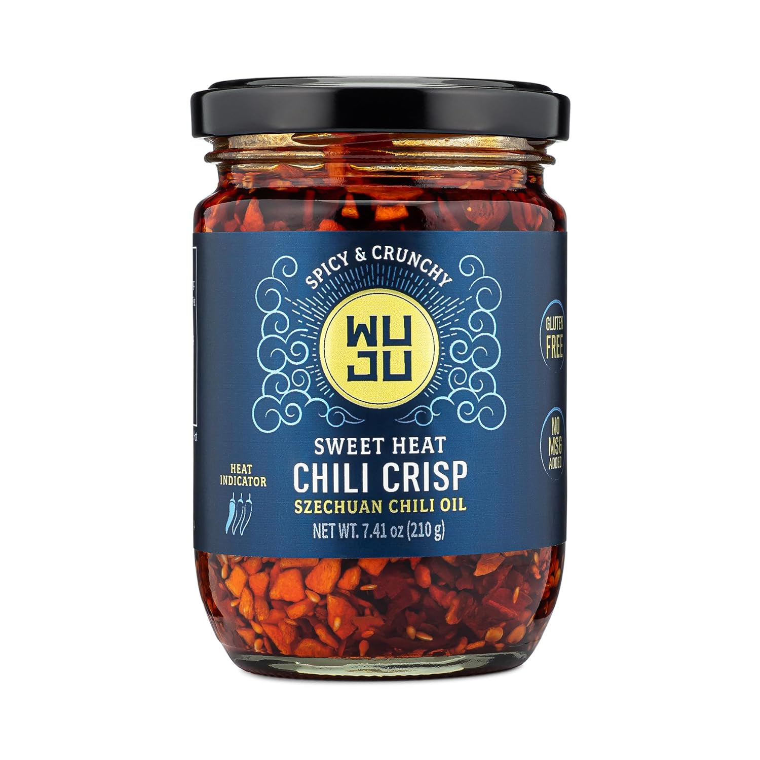 Amazon.com : WUJU Sweet Chili Crisp - Crunchy Spicy Peppers, Chilies ...