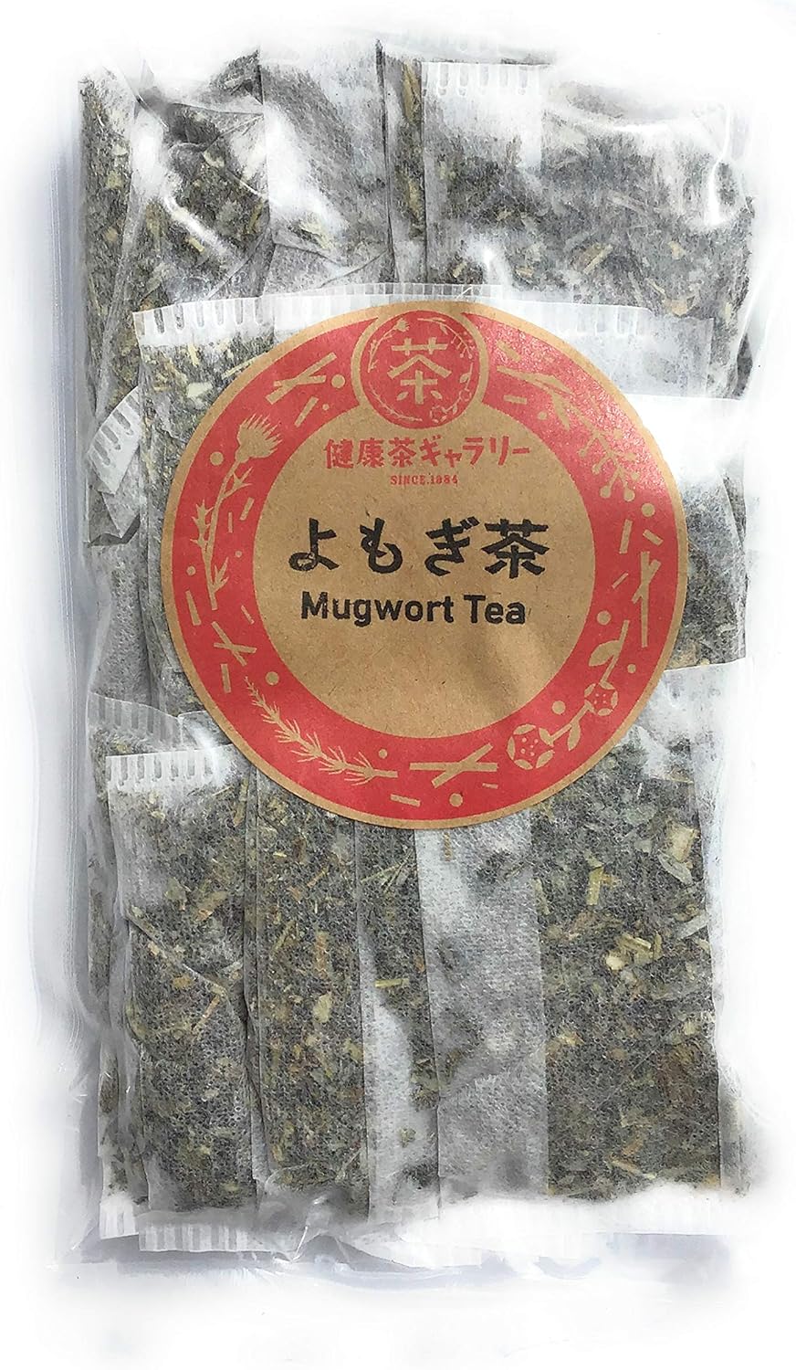 Amazon.co.jp: よもぎ茶 15袋（3g入り ティーバッグ ×15袋）【郵便対応サイズ】 Mugwort tea 【ヨモギの葉 ...