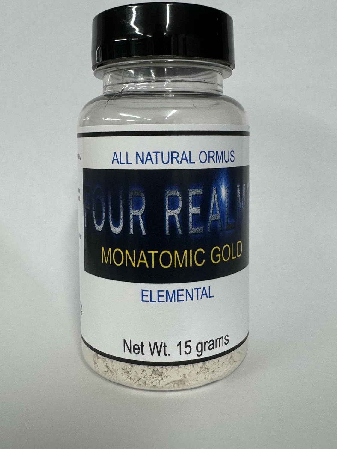 Amazon.com : Four Realms Monatomic Gold Monoatomic Elixir 15 Grams - Ormus - Orme, Colloidal ...