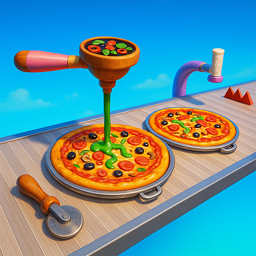 Pizza Stack Runner 3D Restaurant Rush: I Want Great Pizza Cooking Master Pizzeria Simulator Game ...