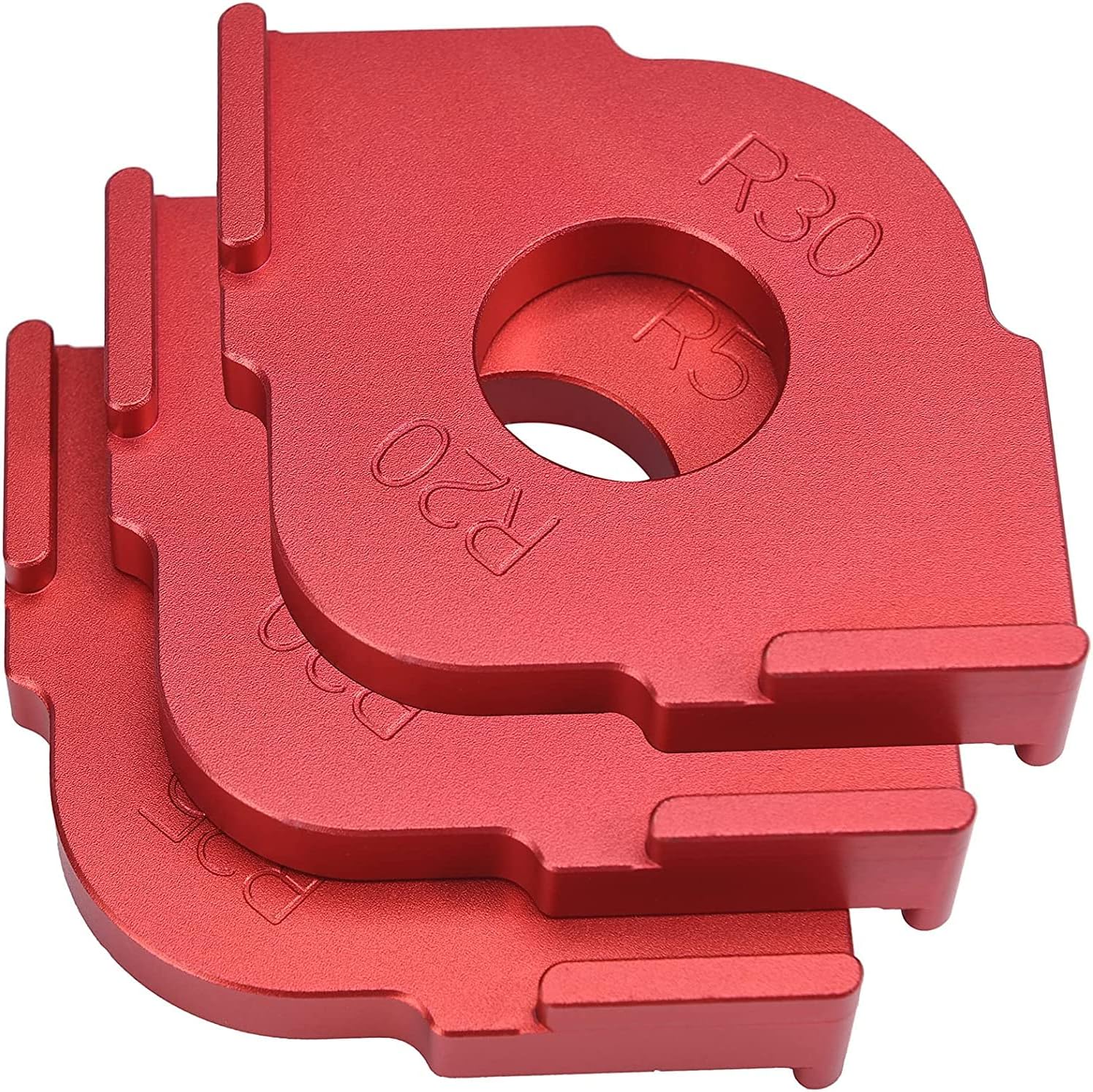 Amazon.com: 8 Piece Corner Radius Template Set for Routers, Woodworking ...