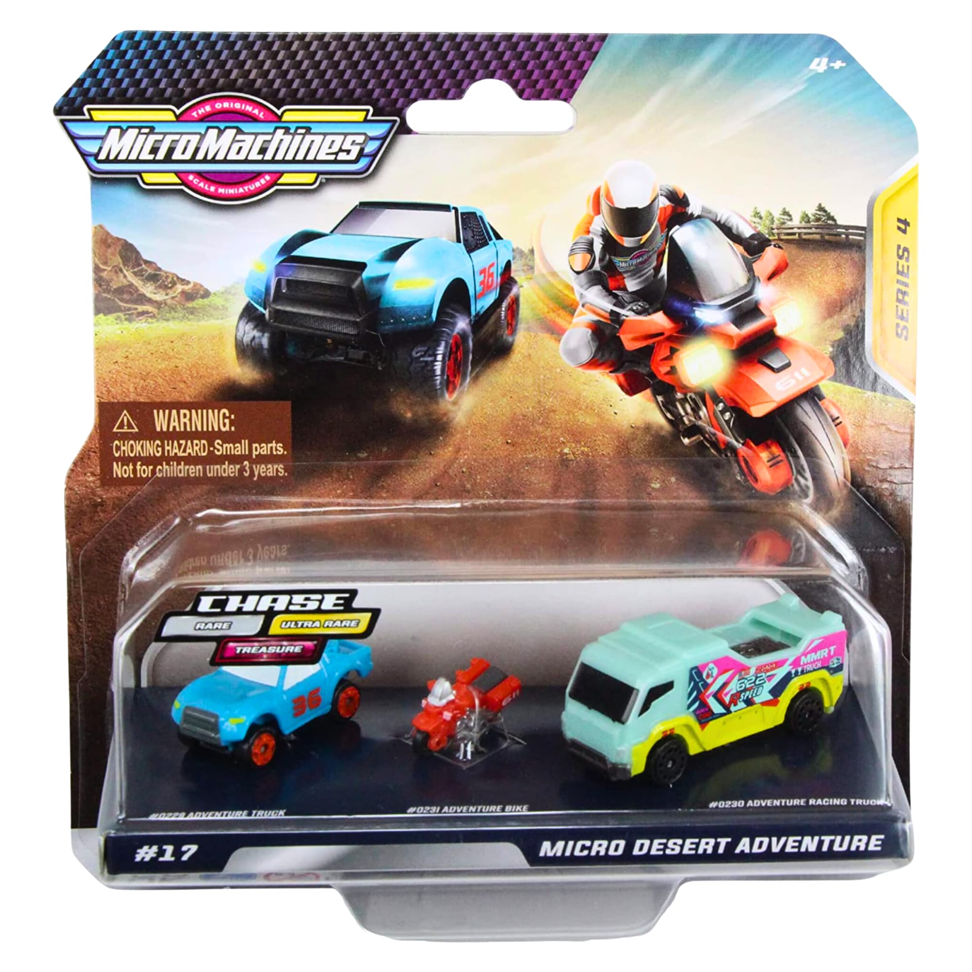 Amazon.com: Hasbro Micro Machines Toy Vehicle Sets - Series 4 Micro ...