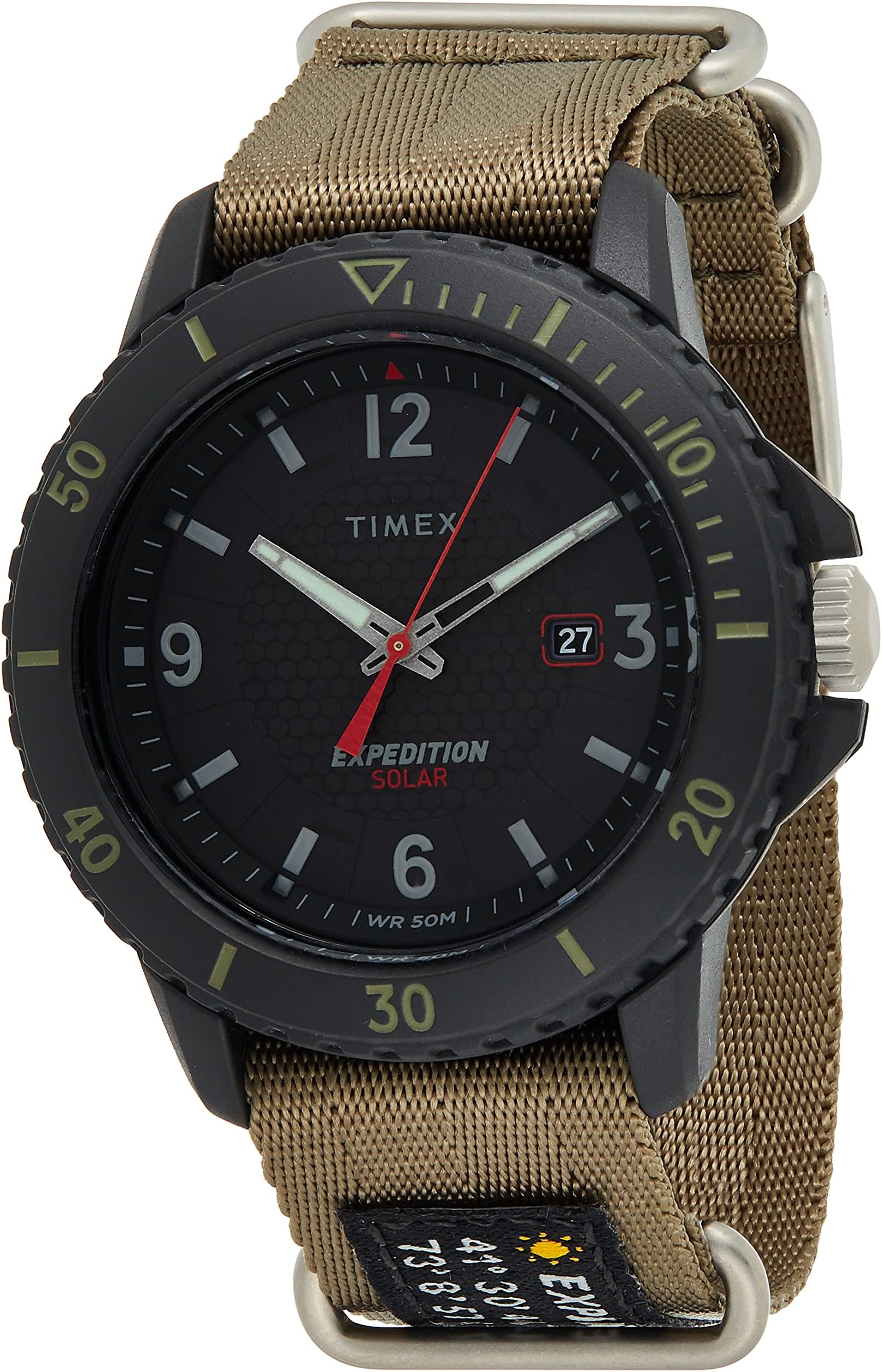 Timex Men's T49961 Expedition Scout Green Nylon Strap Watch, One Size ...