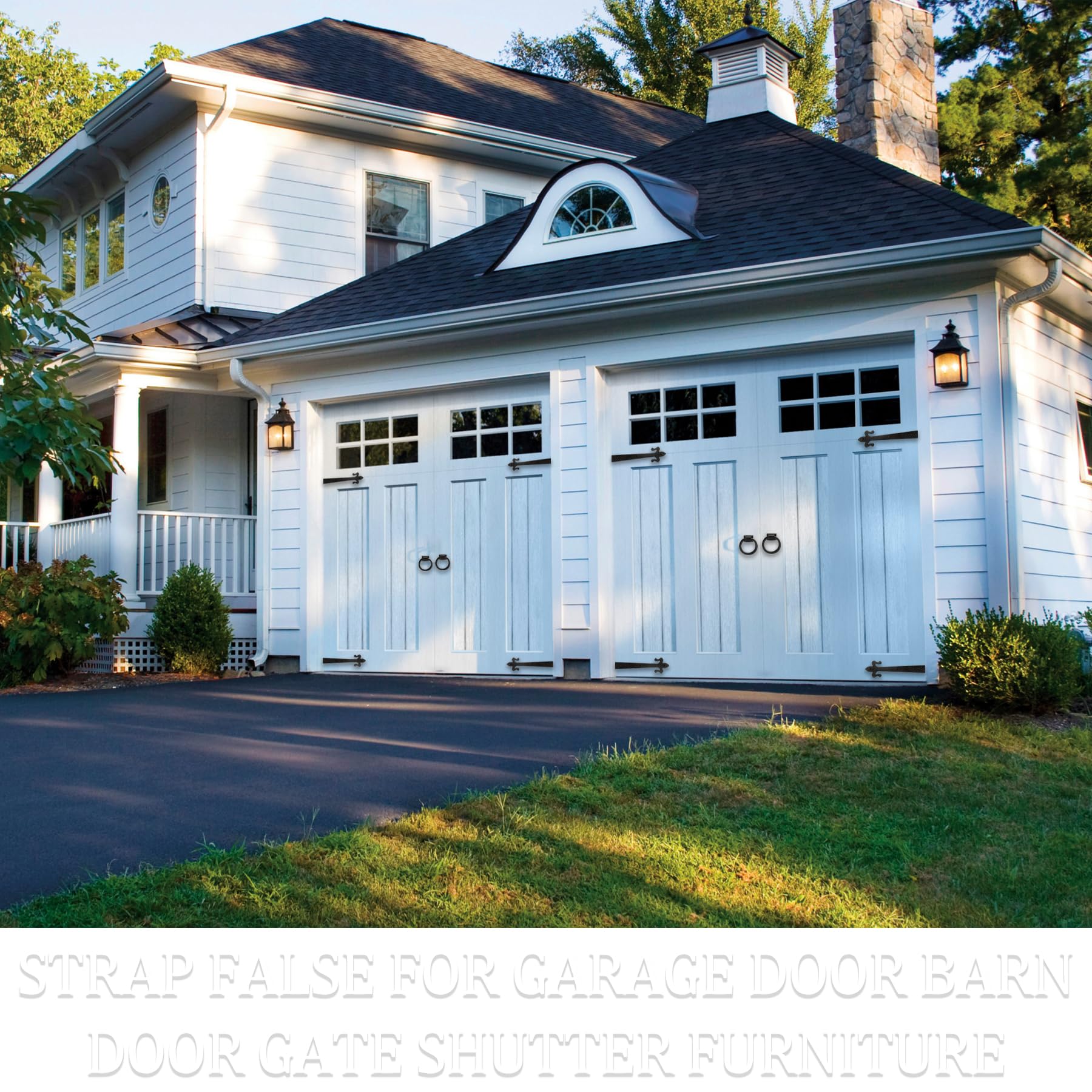 Snapklik.com : Foxwake Round Metal Sliding Barn Door Knob And Pull 3 ...