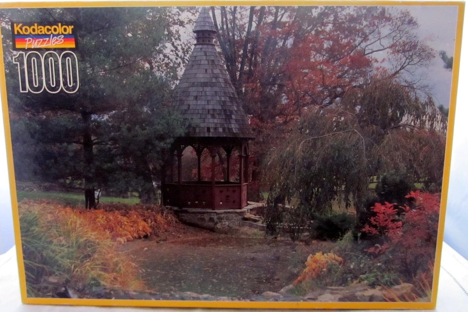 Amazon.com: Kodacolor 1000 Piece Jigsaw Puzzle Jamison Garden Pa : Toys ...