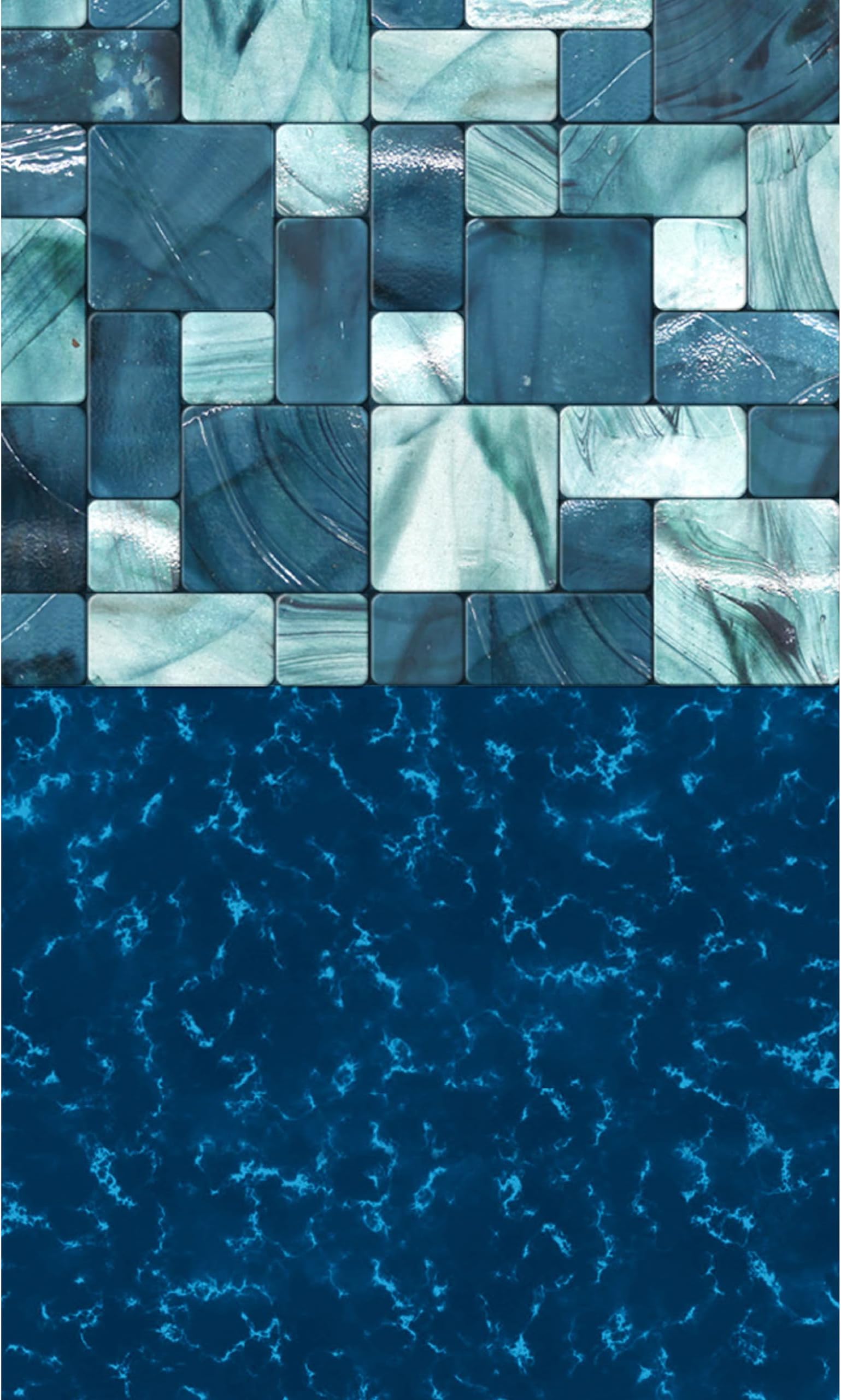 Amazon.com: Blue Wave Emerald Coast 18-ft x 33-ft Overlap Oval Pool ...