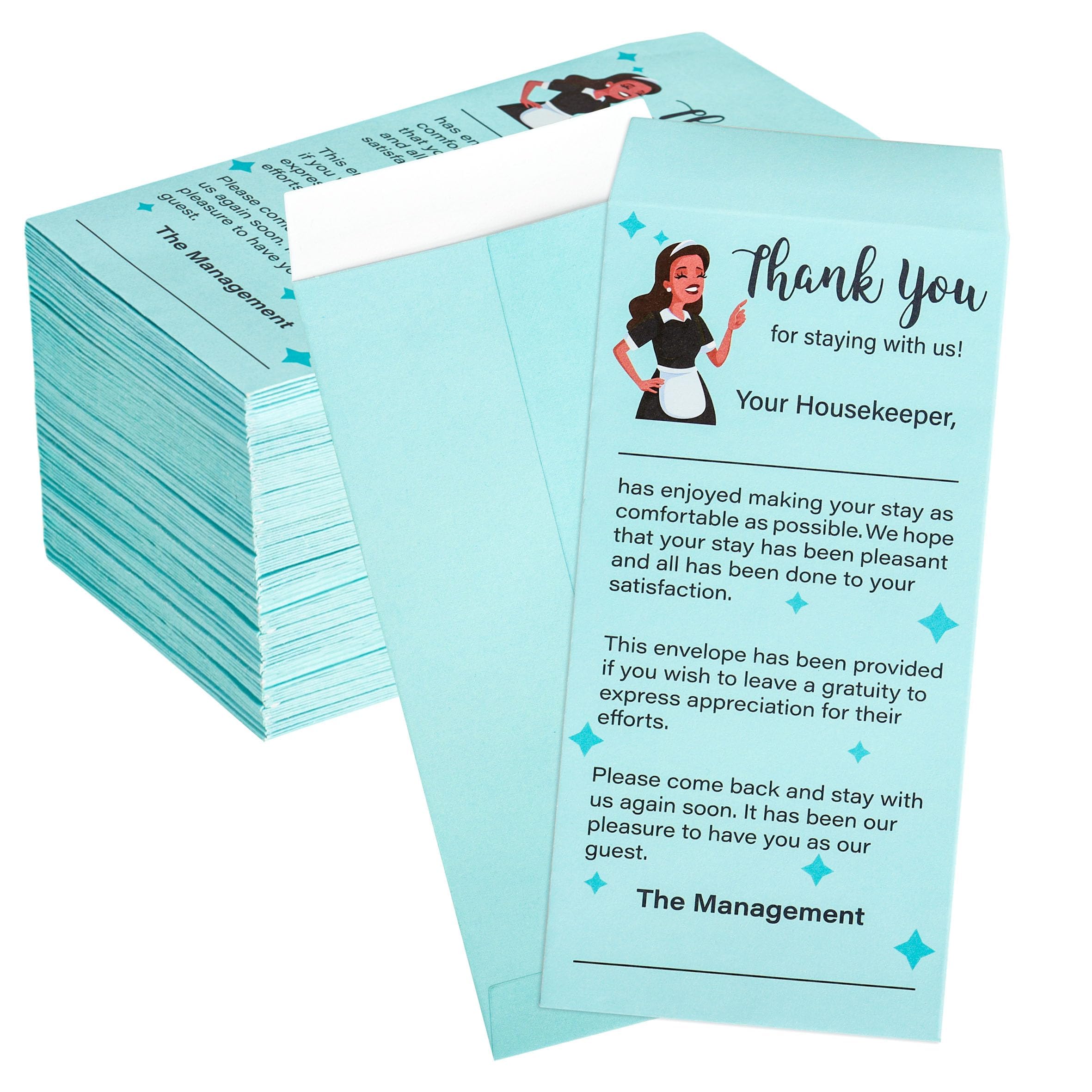 Housekeeping Tip Envelopes Custom Housekeeping Tip Envelopes Ideas