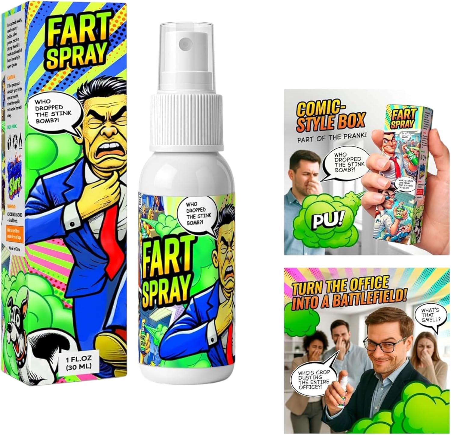 Hilarious Extra Strong Fart Stink Spray, Perfect Idea as Gag Gifts ...