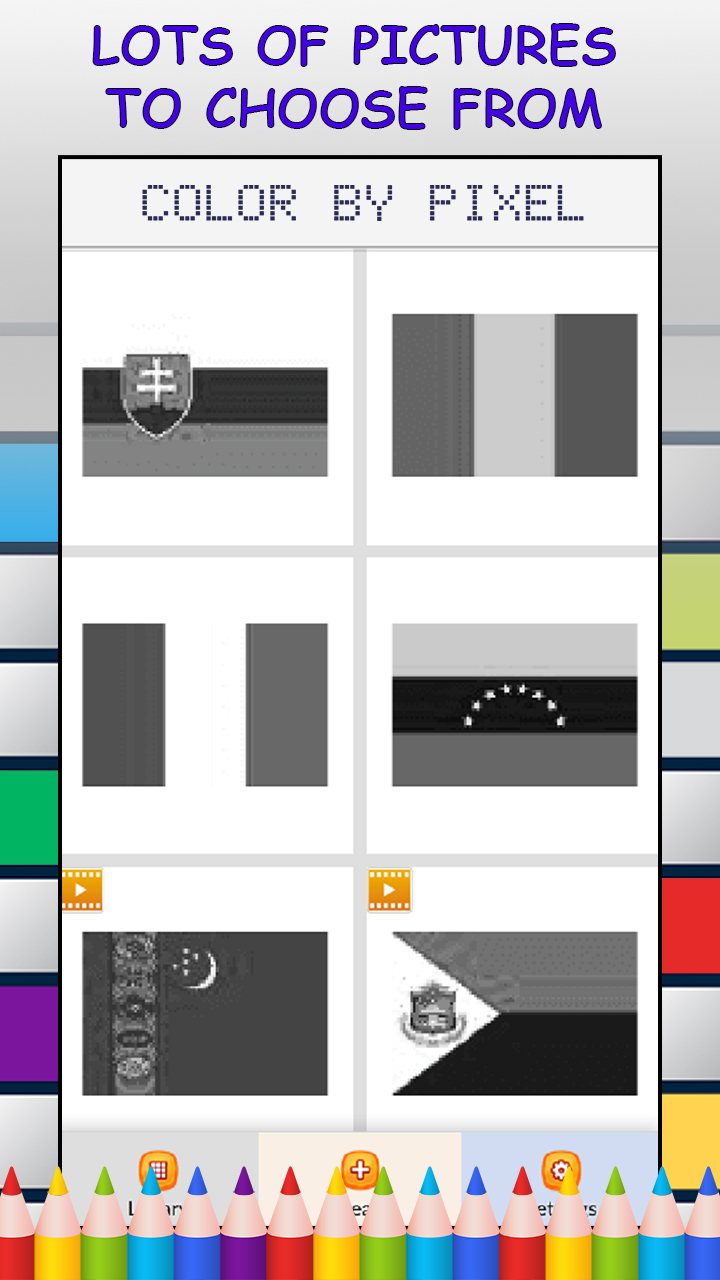 World Flags Color by Number - FREE Pixel Art Game - Coloring Book Pages ...