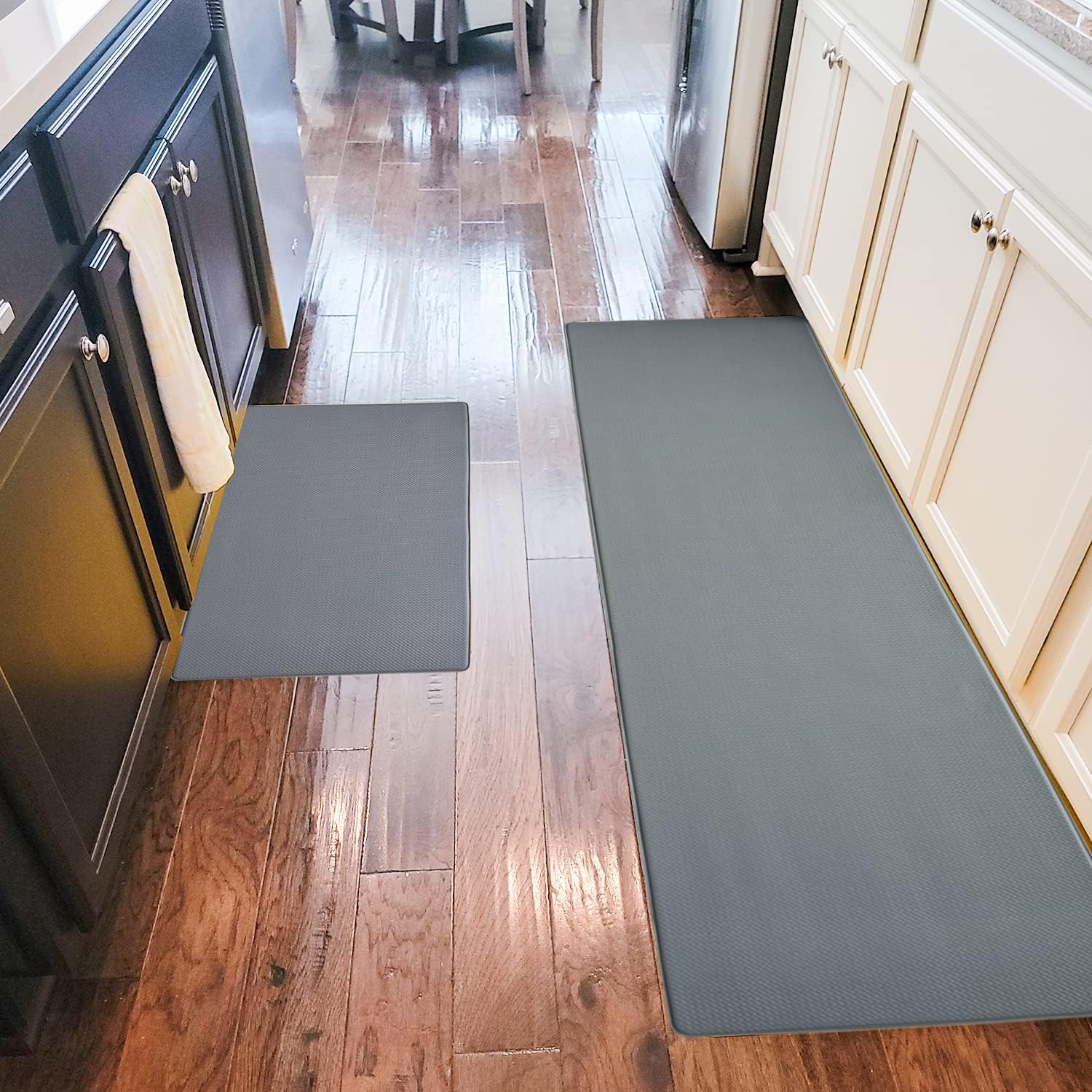 Amazon.com: UPHTEH Anti Fatigue Kitchen Mats for Floor 2 Piece Set,17. ...
