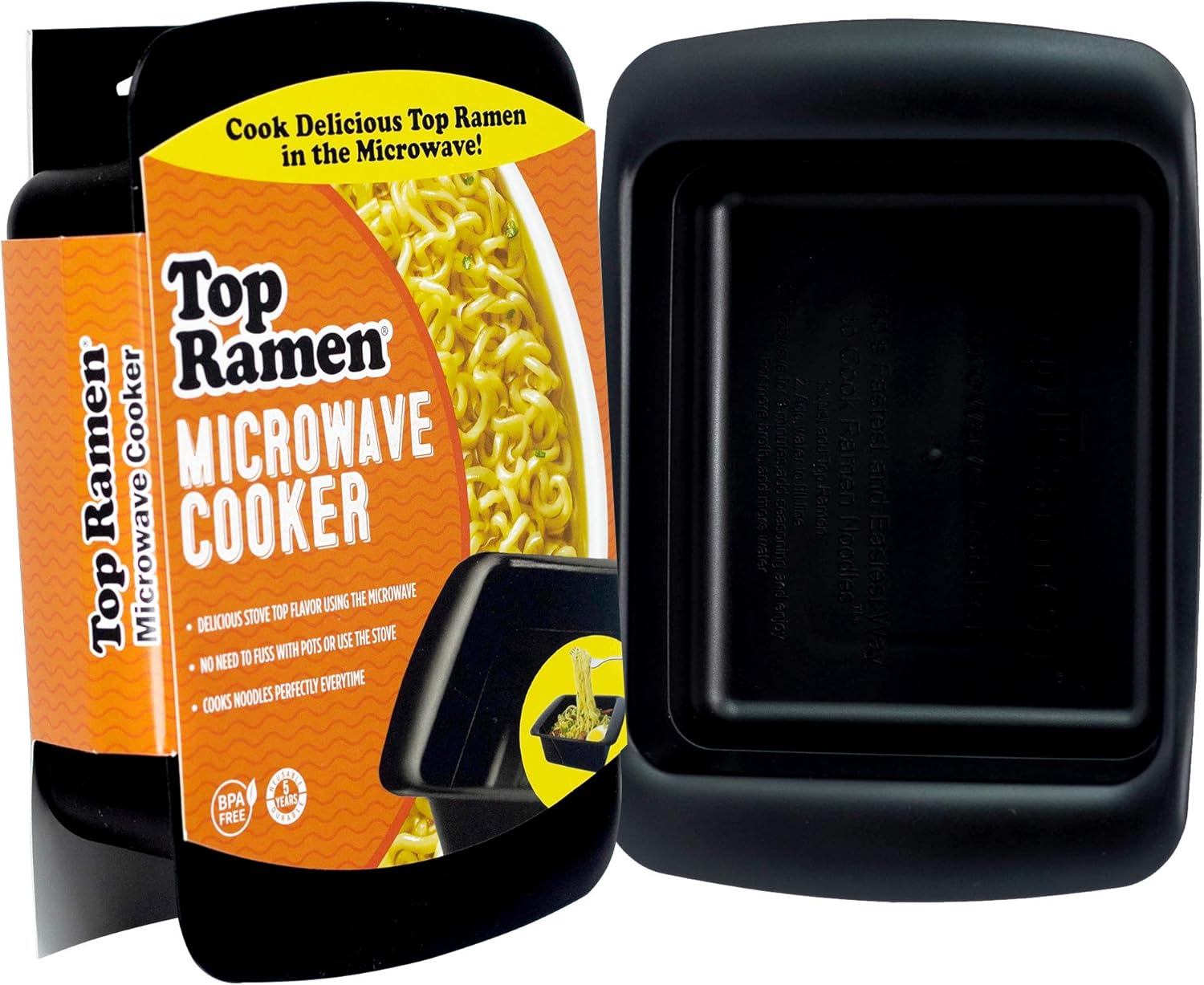 Amazon.com: Top Ramen Rapid Cooker | Microwave Ramen in 3 Minutes ...
