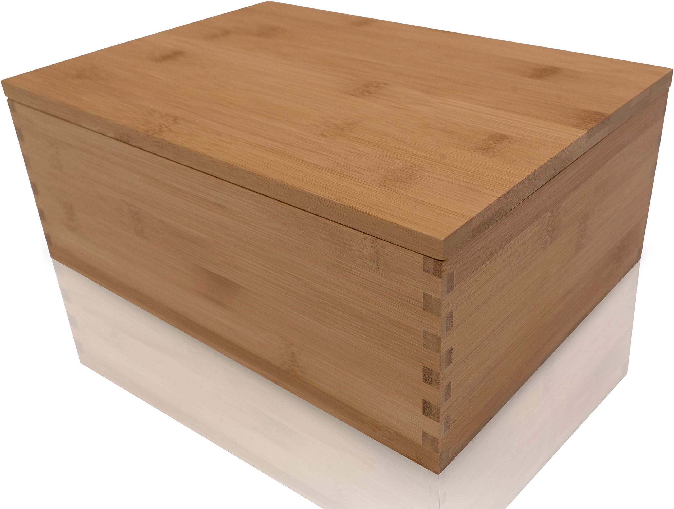 Amazon.com: Wooden Pine Box with two piece bottom : Home & Kitchen
