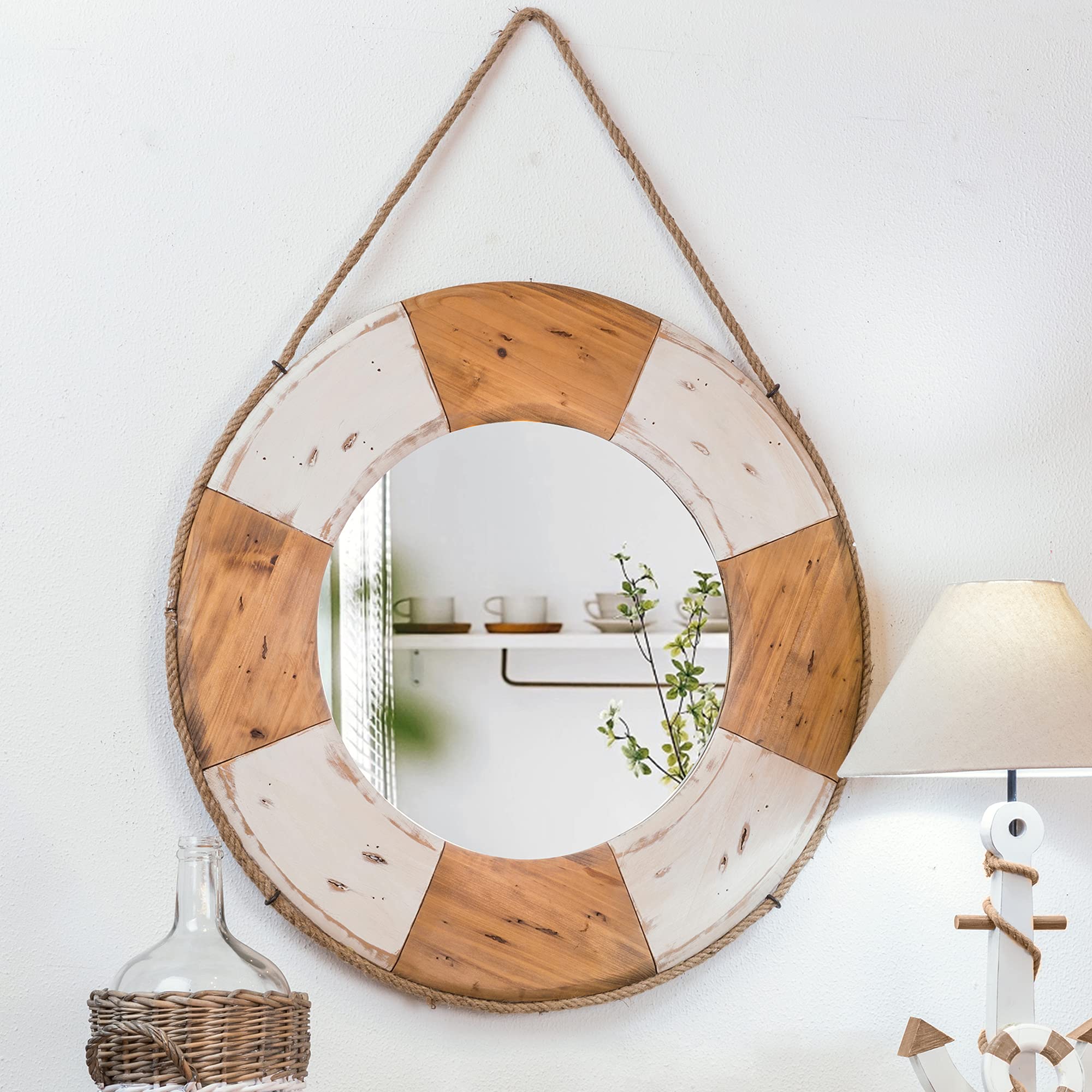 Coastal Theme Wall Mirrors at Lilian Knopwood blog