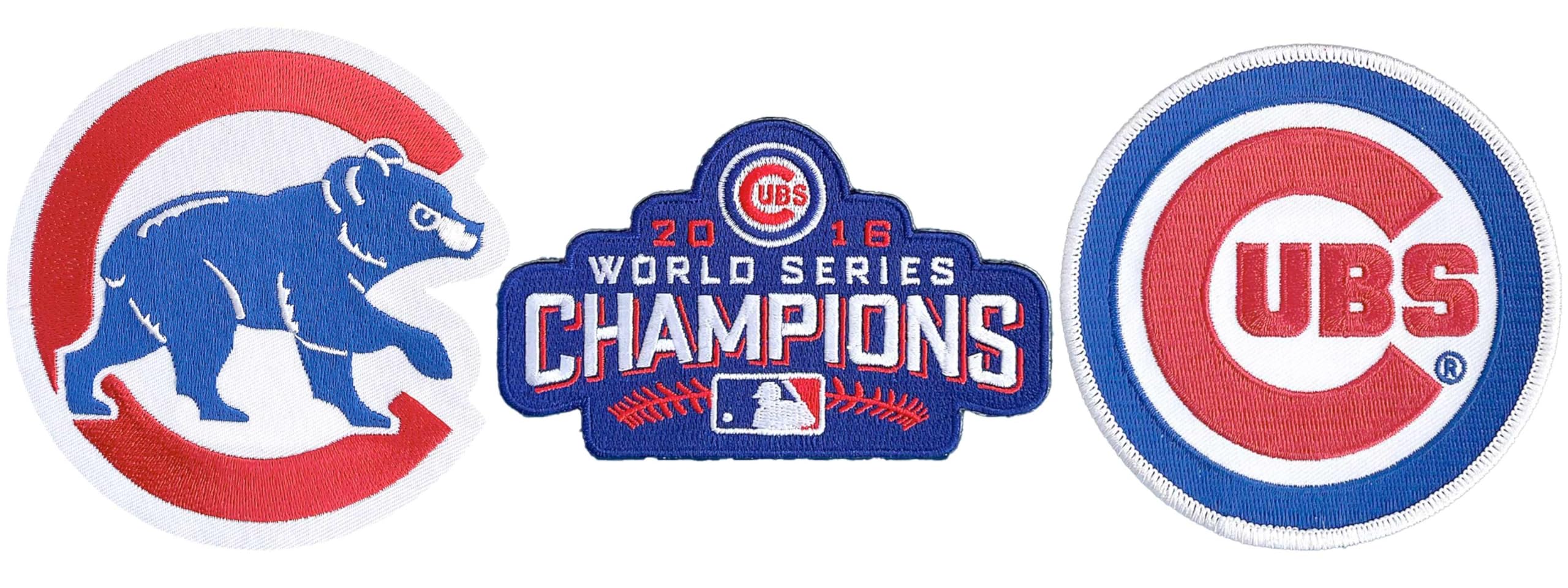 Amazon.com: Chicago Cubs Primary, Walking Bear, & 2016 Cubs Champions ...
