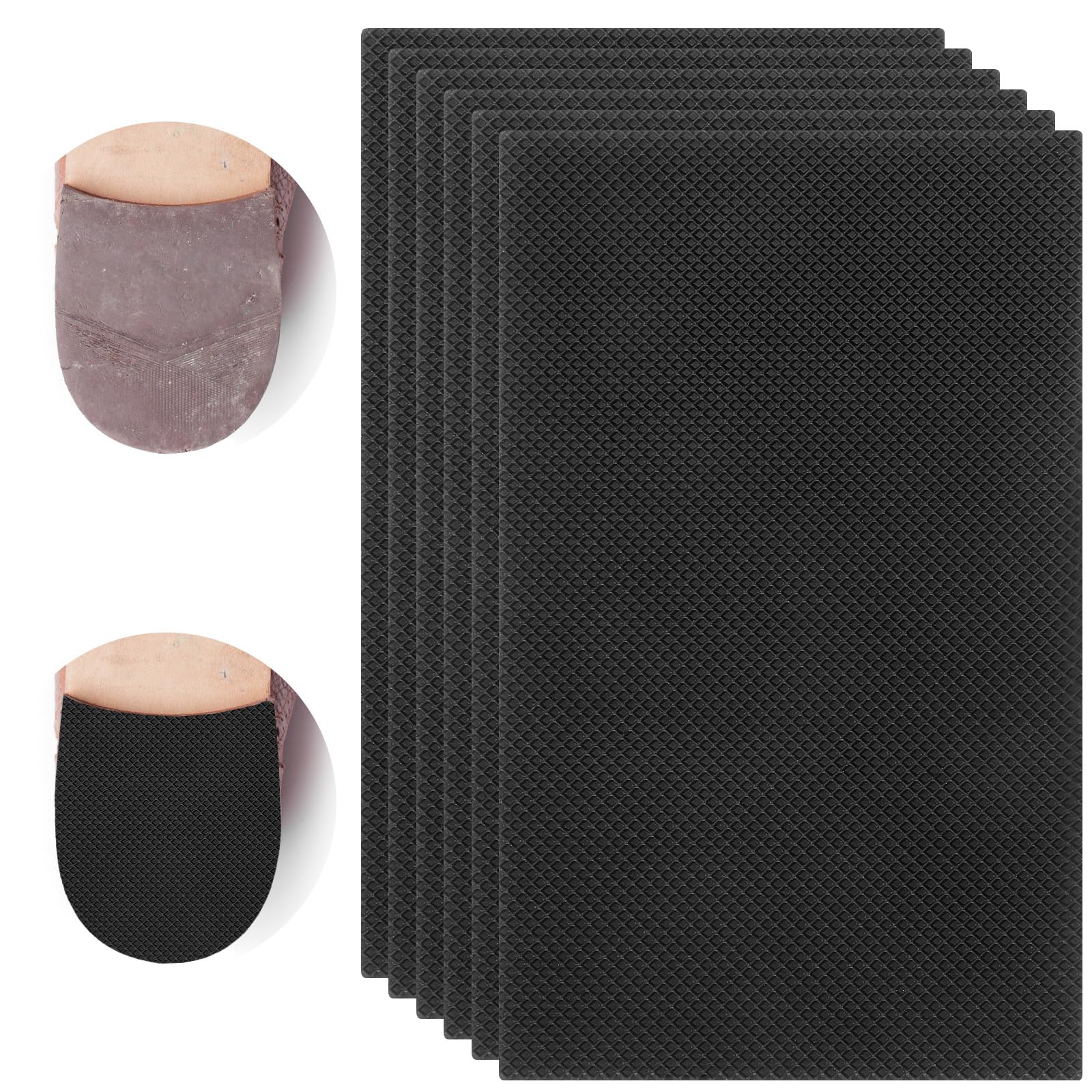 Amazon.com: Qianyu 6 Pcs Shoe Sole Protector for High Heels Black Shoes ...