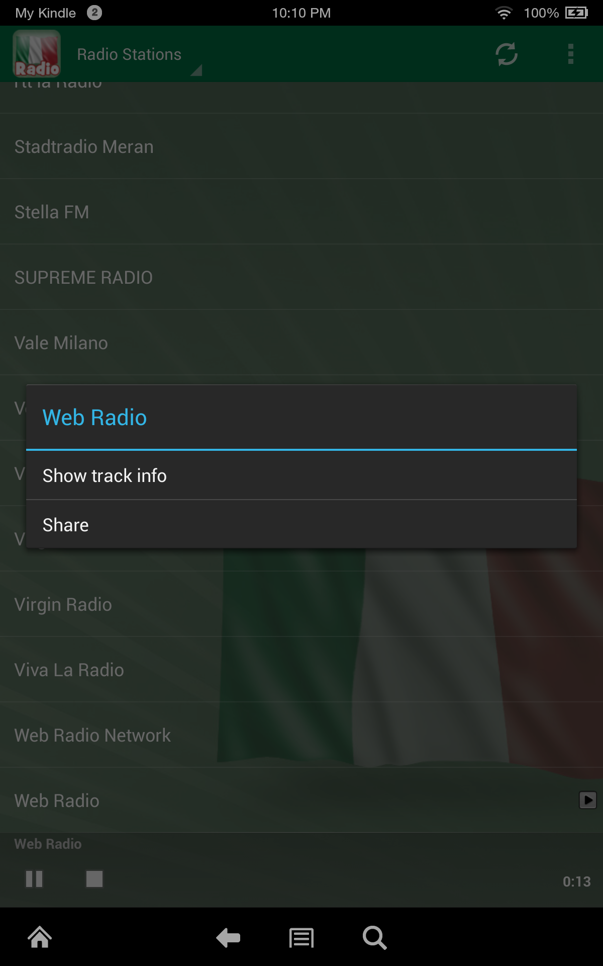 Italy Radio - App on Amazon Appstore