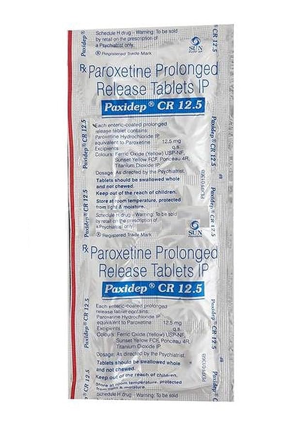 Paxidep CR 12.5Mg - Strip of 10 Tablets : Amazon.in: Health & Personal Care