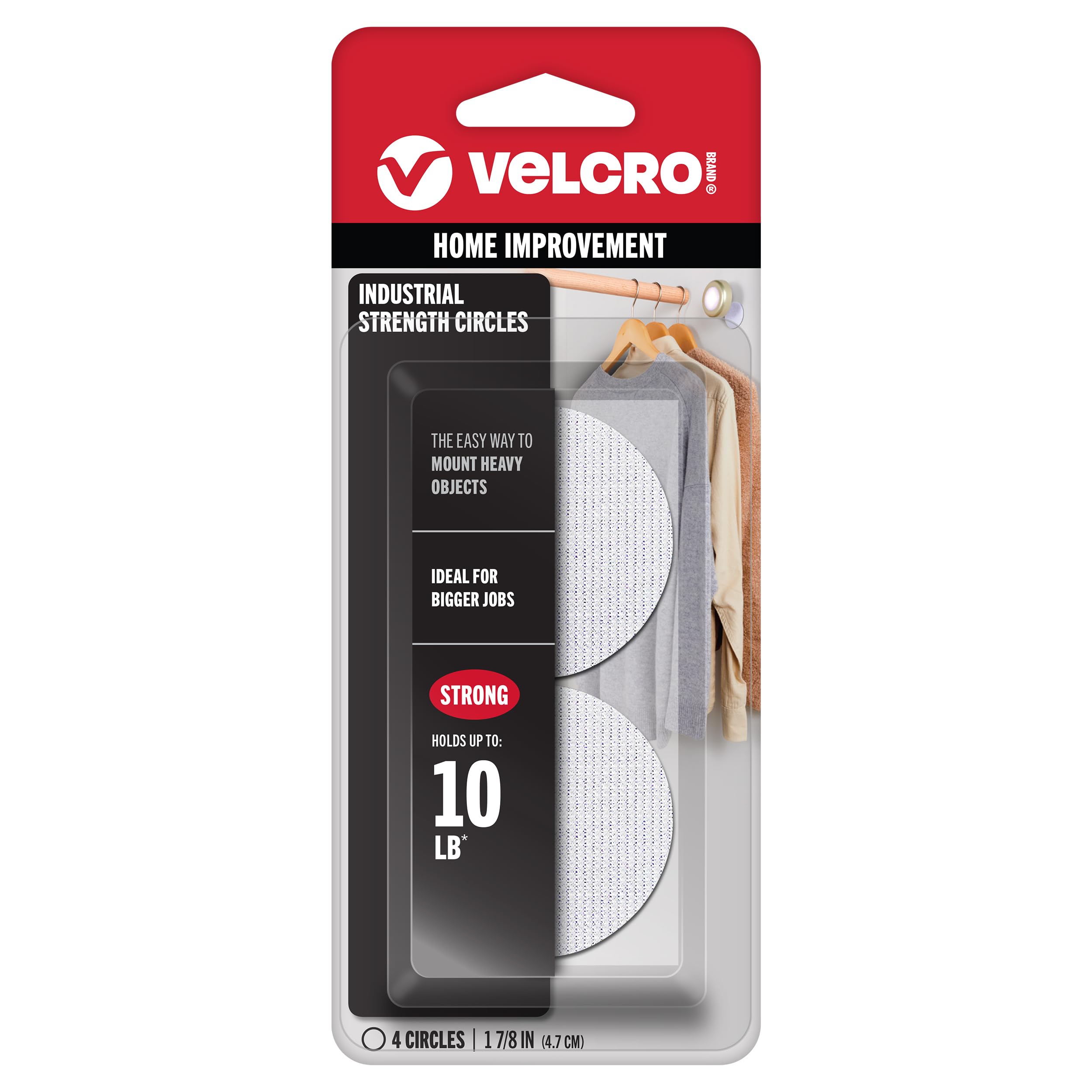 Amazon.com: VELCRO Brand 90363 Industrial Fasteners Stick-On Adhesive ...