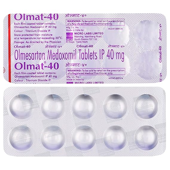 Olmat 40 - Strip of 10 Tablets : Amazon.in: Health & Personal Care