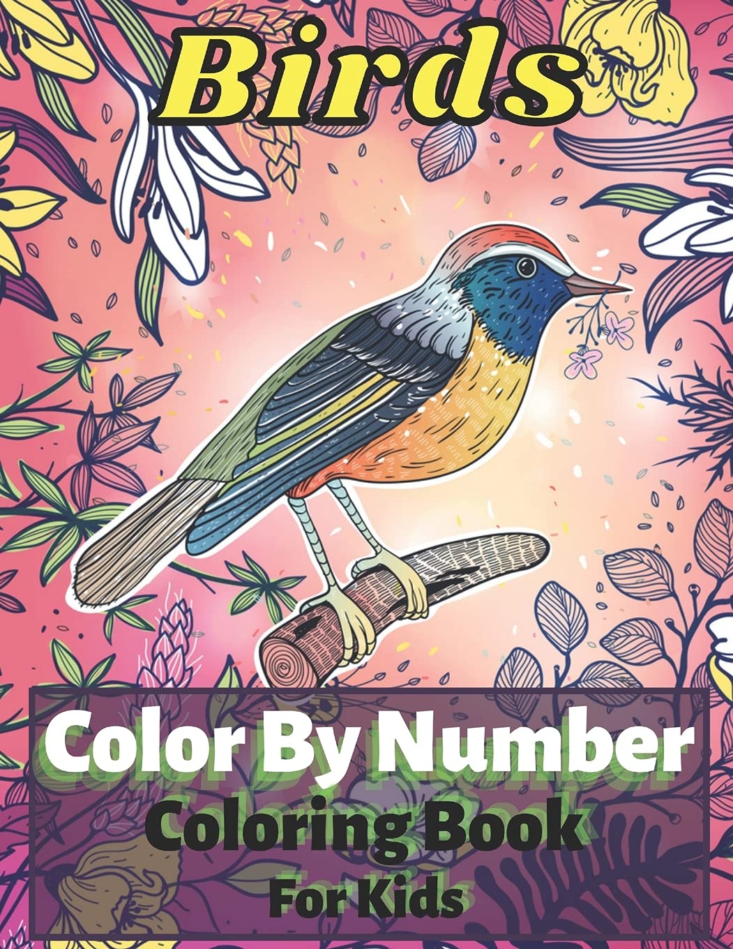 Amazon | Bird Color By Number Coloring Book For Kids: An Kids Coloring ...
