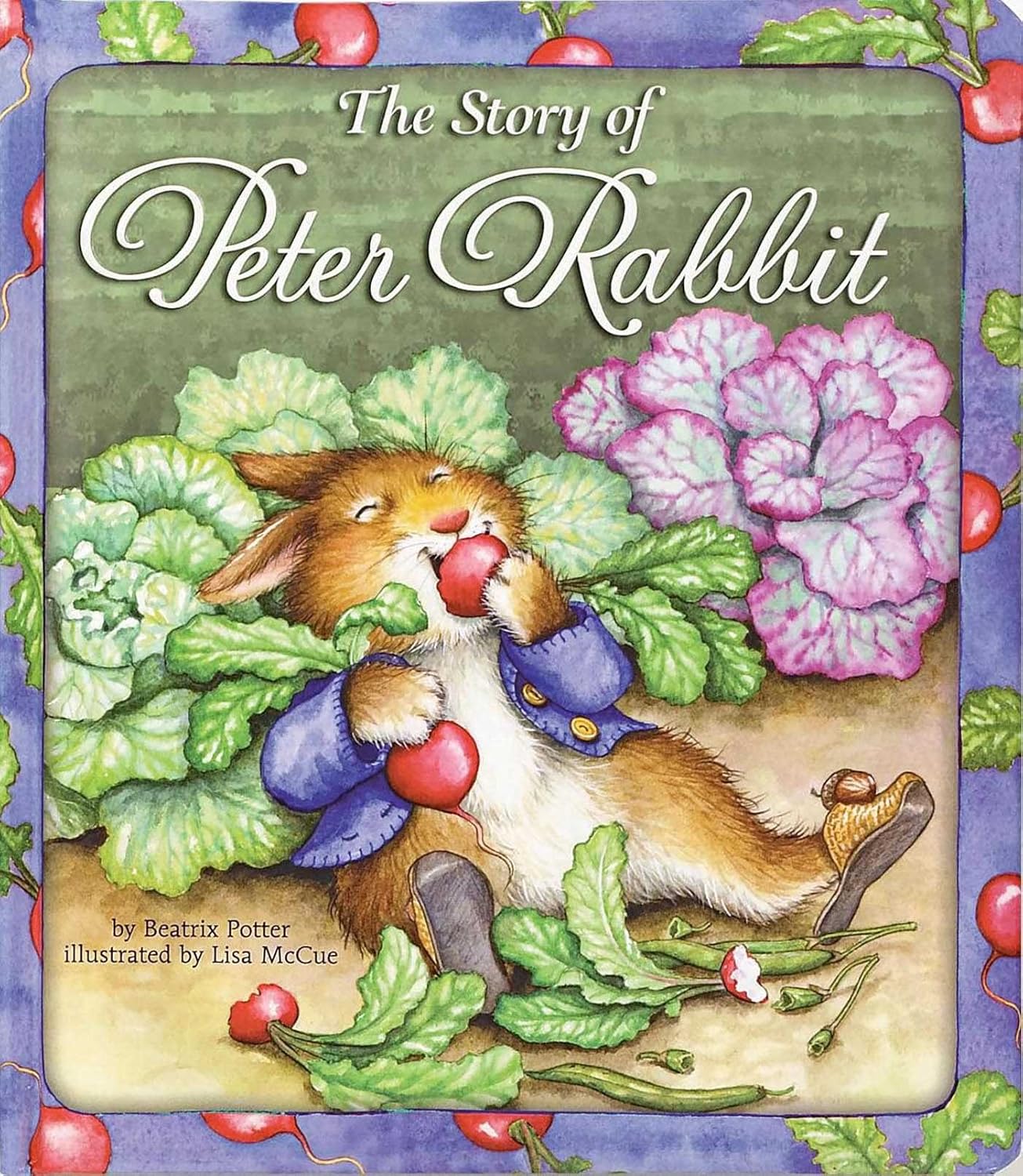 The Story of Peter Rabbit (Deluxe Board Book): Potter, Beatrix, McCue ...