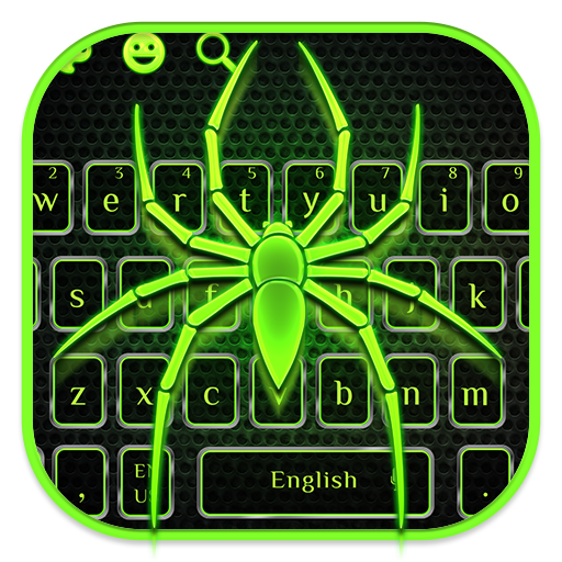 Neon Green Spider Keyboard Theme - App on Amazon Appstore