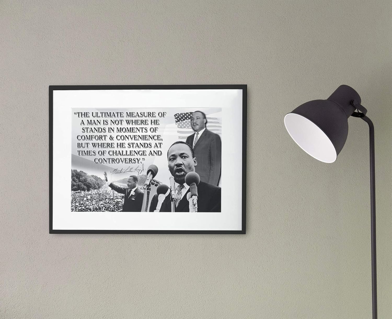 Dr. Martin Luther King Jr Civil Rights Quote Poster Nepal | Ubuy