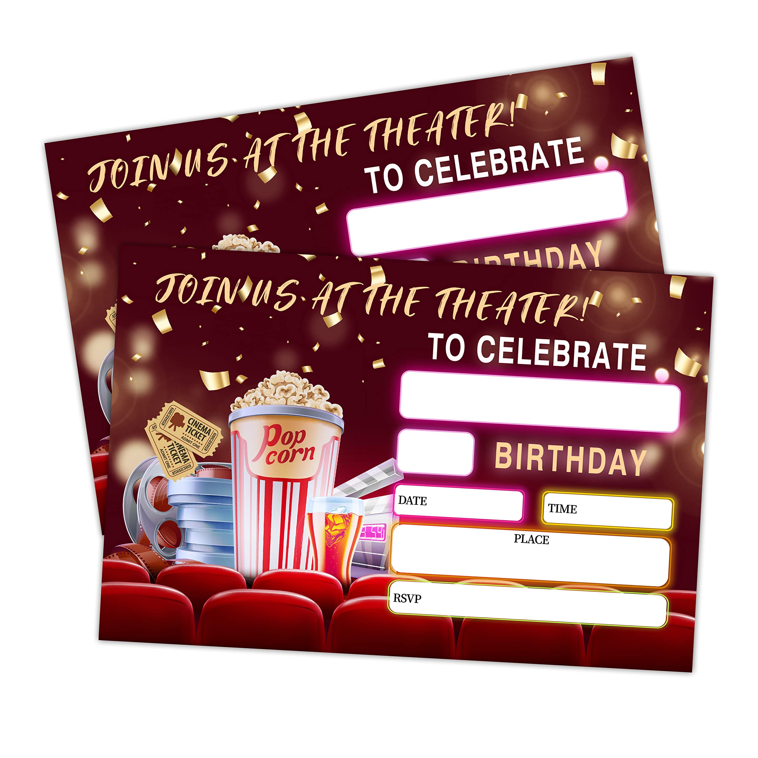 Free Printable Hollywood Invitations Templates