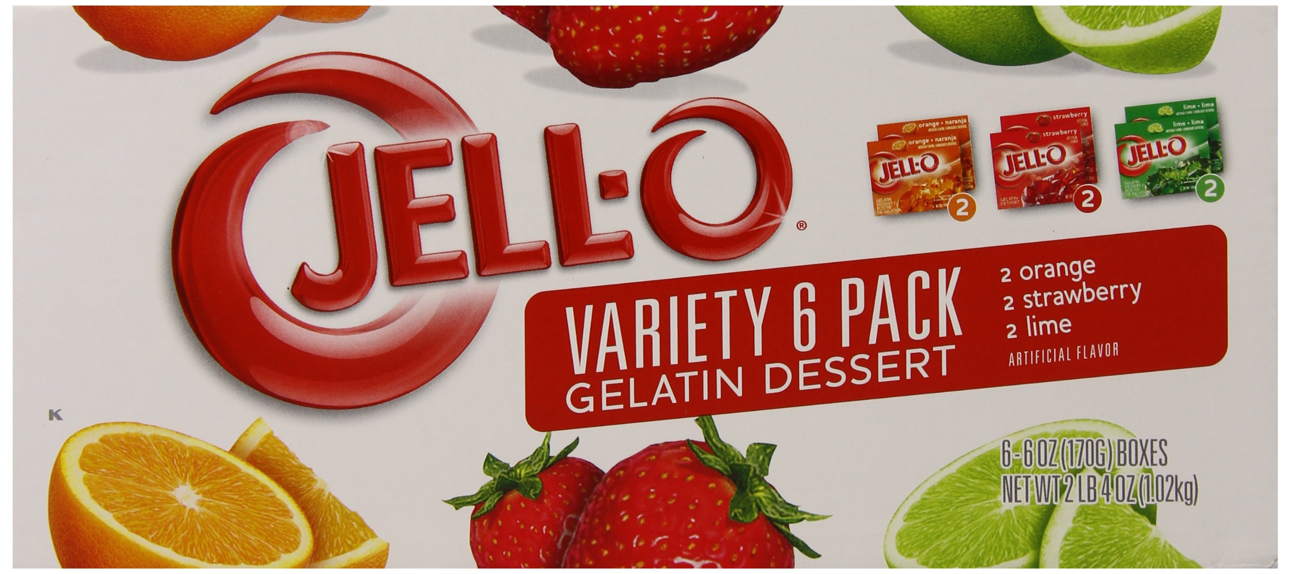 Paquete variado de gelatina JELL-O, 36 onzasB00IP6WMQQ | Encarguelo.com