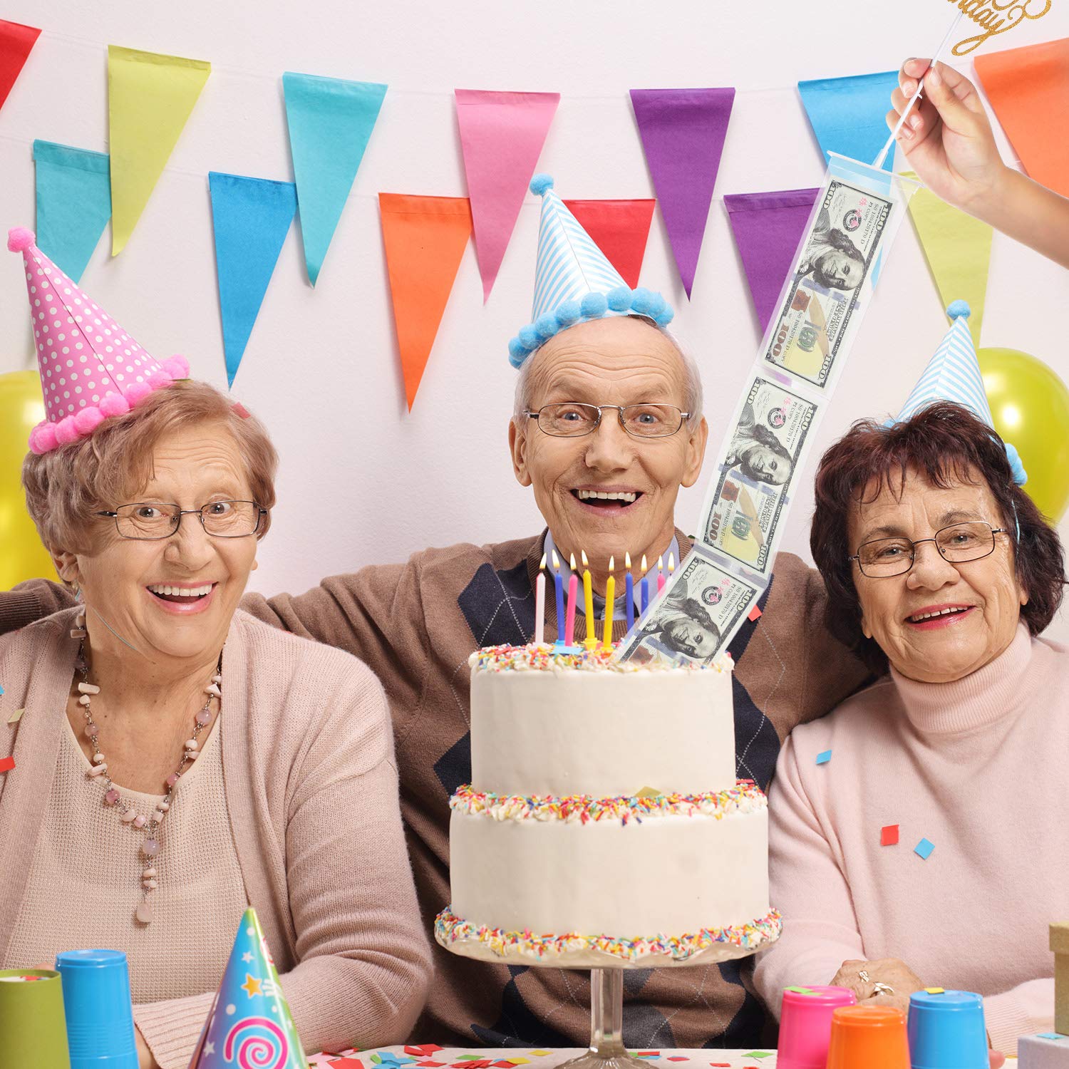 2 Set Money Cake Pull Out Kit Include 2 Pulling Money Box 2 Plastic ...