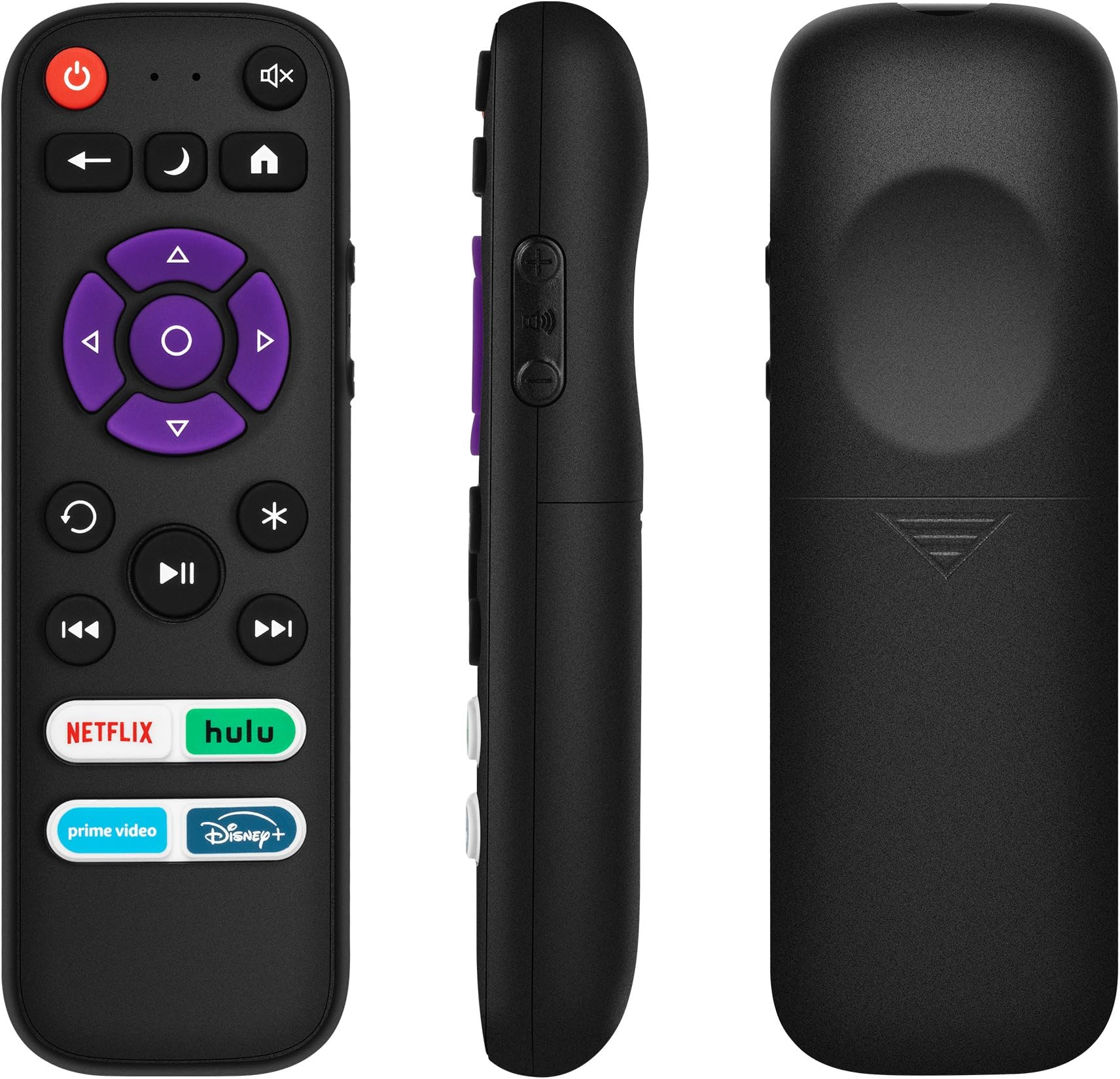 Amazon.com: (Pack of 2) Replaced Remote Control for Roku TV Universal ...