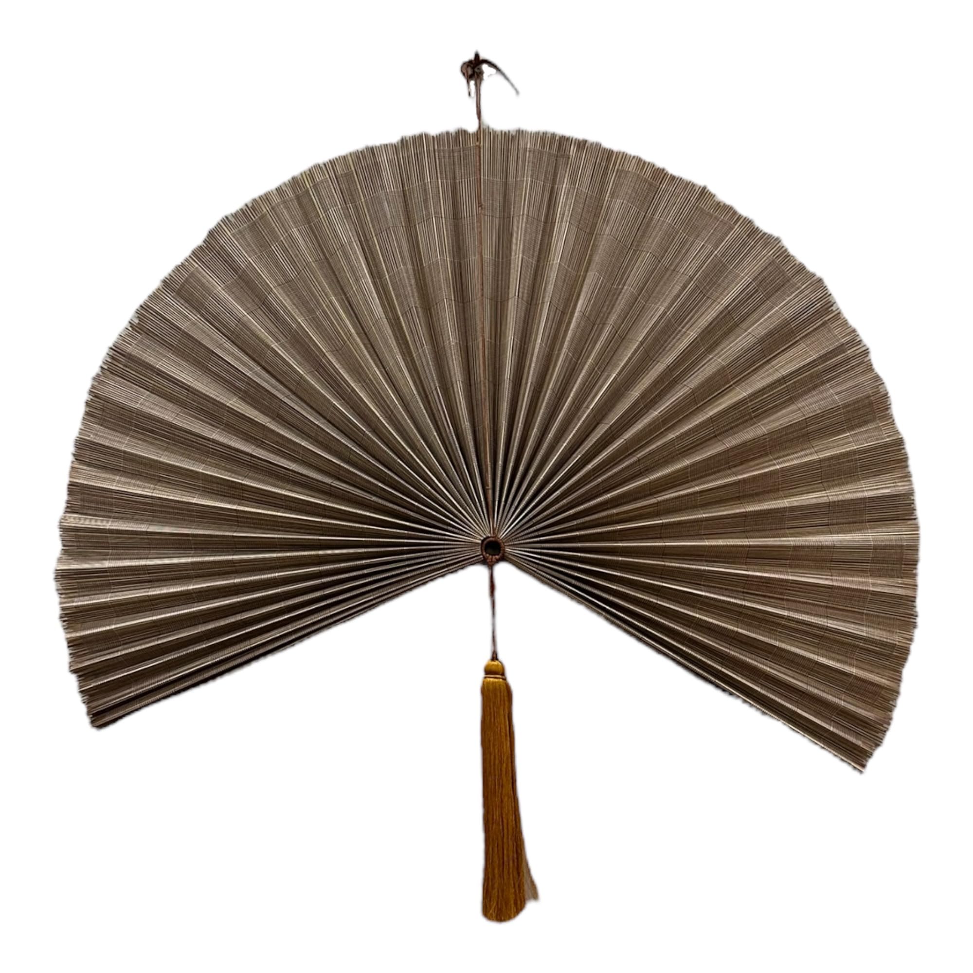 Amazon.com: MadeTerra S Decorative Folding Fans, Bamboo Fan Large ...