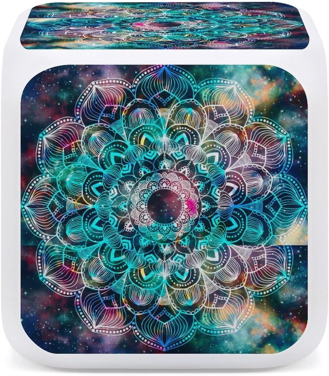 Amazon.com: Donnapink Galaxy Floral Starry Mandala Universe Space Mini ...