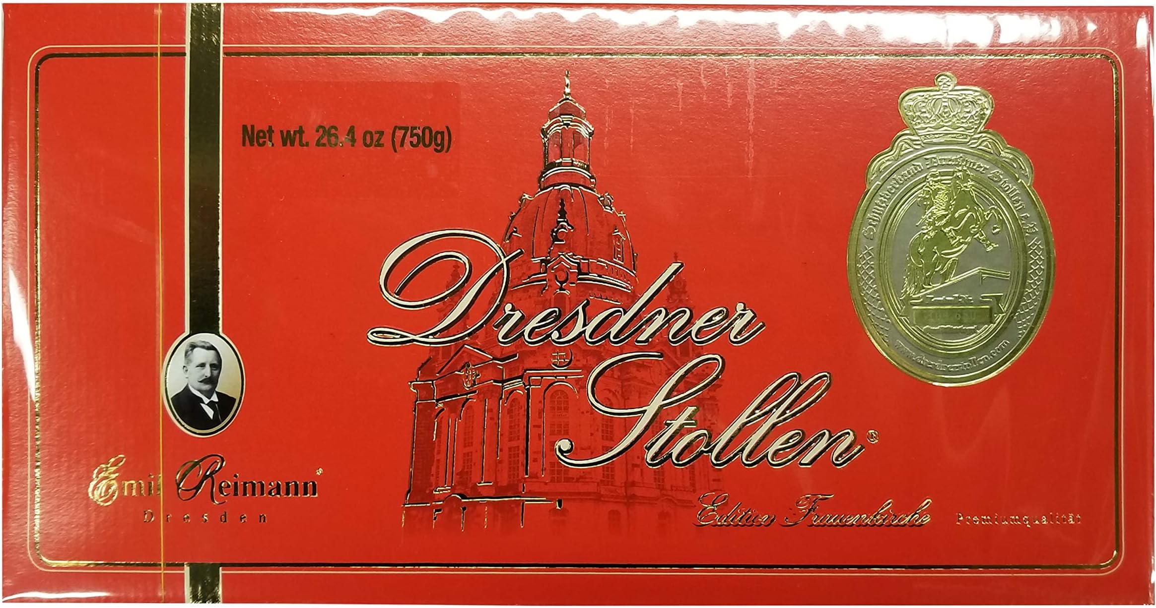 Amazon.com: Frau Helga's Dresden Butter Stollen 14 Oz : Grocery ...