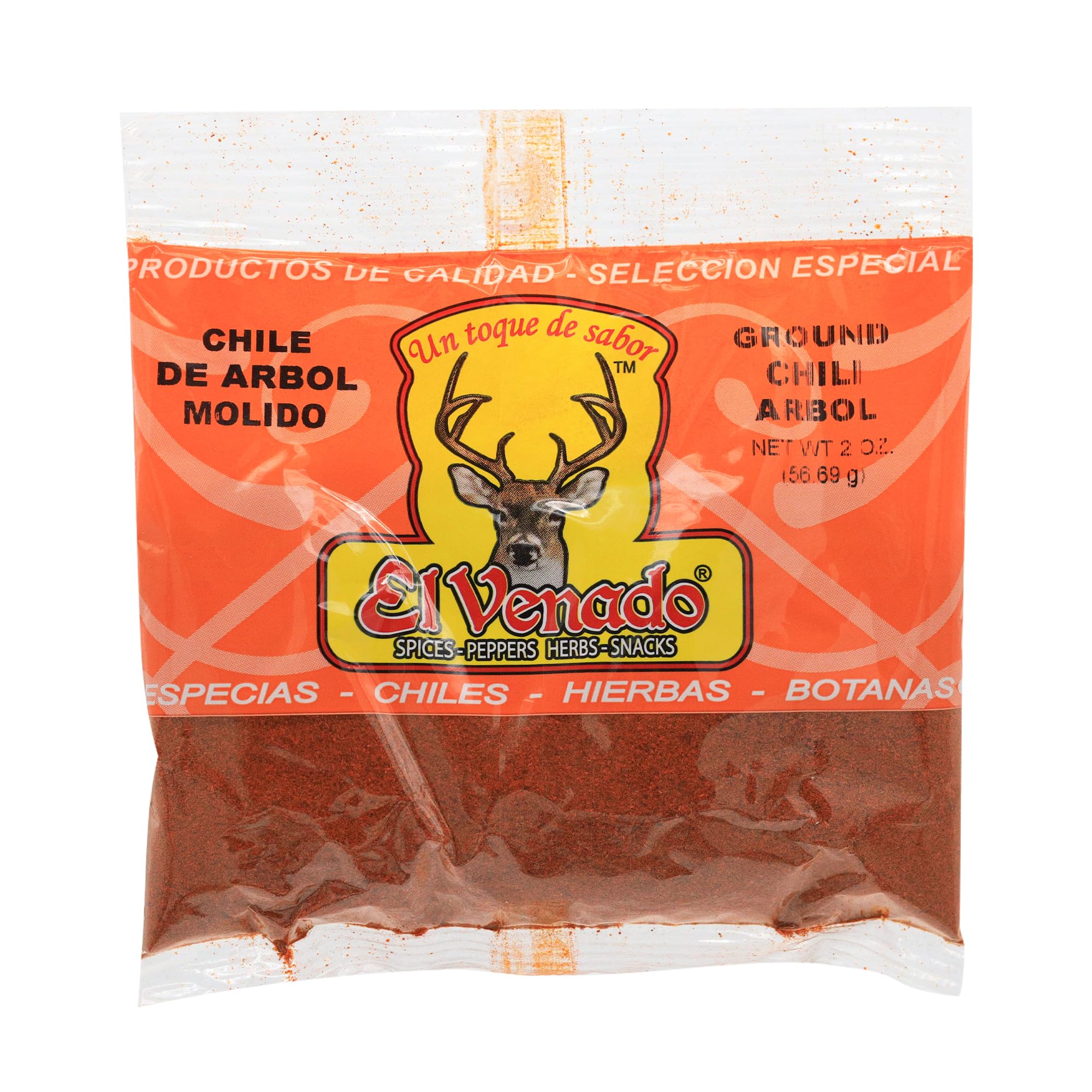 Snapklik.com : El Venado Ground Chili Arbol 2oz Premium Dried Chile De ...