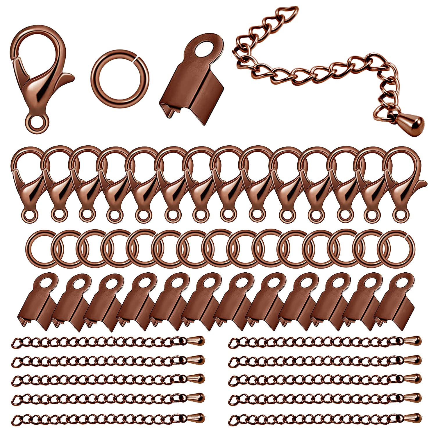 Amazon.com: 580 Pieces Jewelry Making Accessories Set Including 250 ...