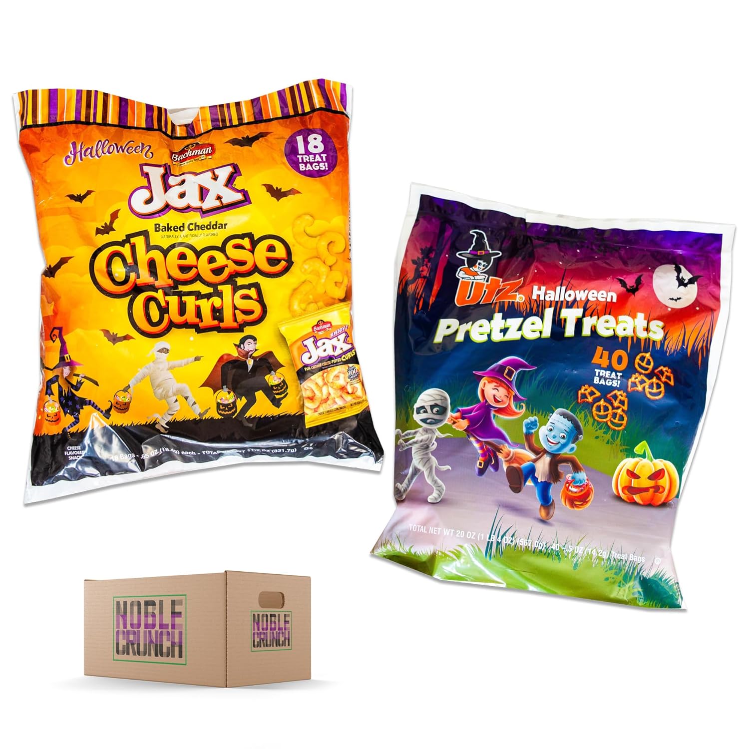Amazon.com: Utz Halloween Pretzel Treats (40 treat bags) - Bachman Jax ...