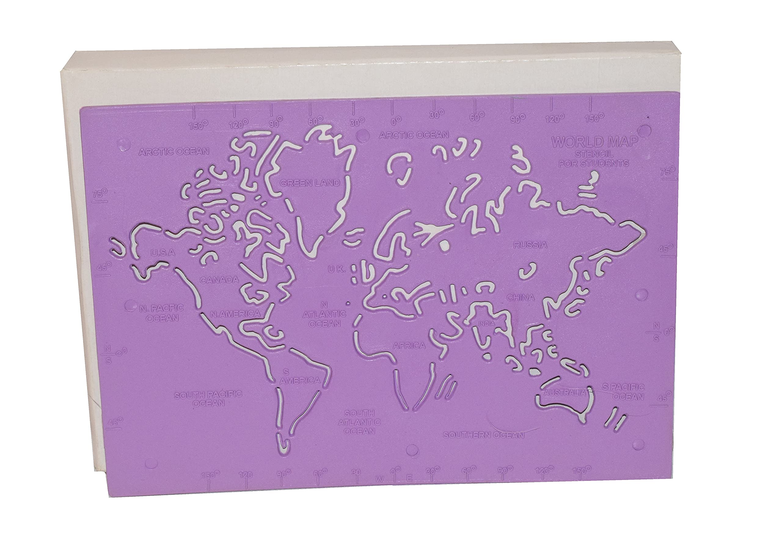 World Map Stencil | Desertcart Paraguay