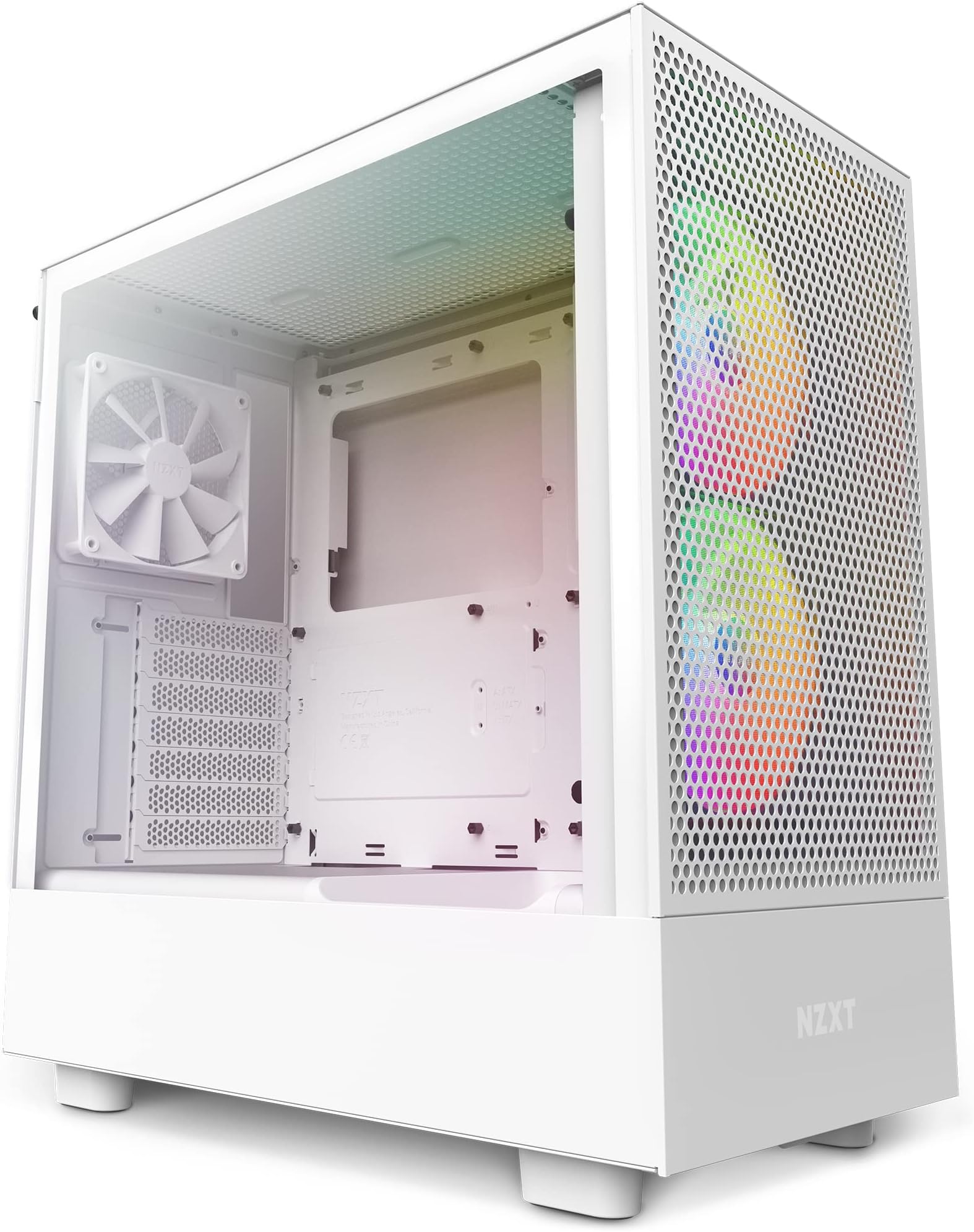 Amazon.com: NZXT H9 Flow Dual-Chamber ATX Mid-Tower PC Gaming Case CM ...